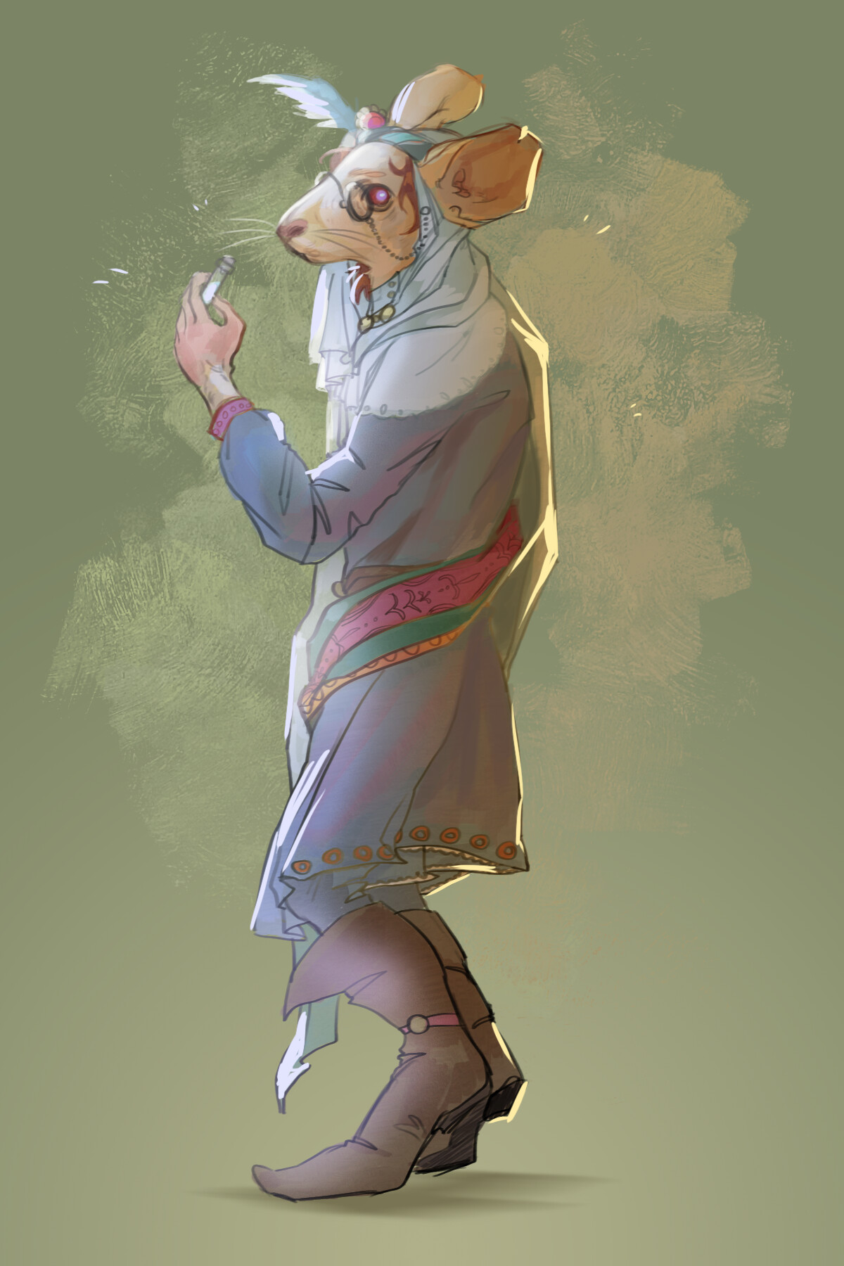 ArtStation - Сoncept art of the Gabrielle character