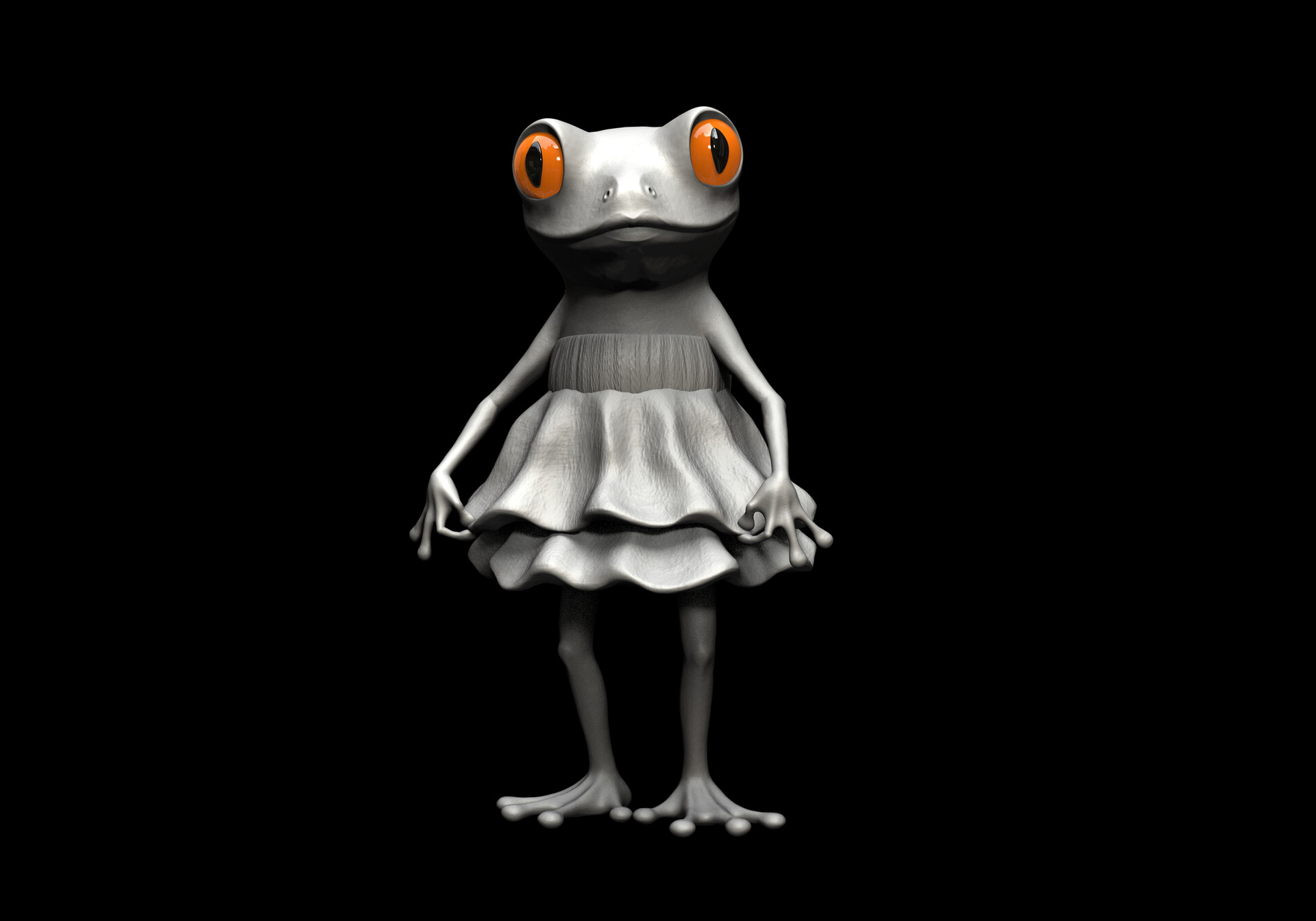 ArtStation - Inktober 2023. Day 8 - Toad.