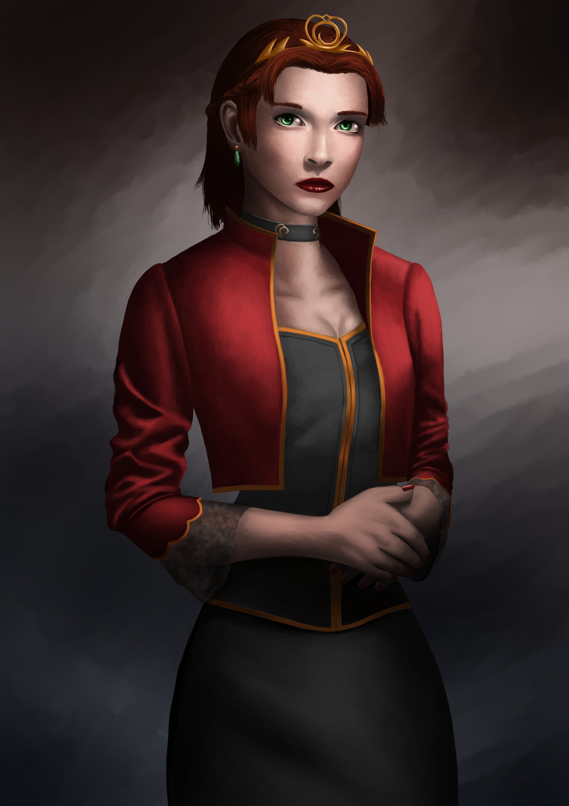 ArtStation - The Queen of Fire Exploration