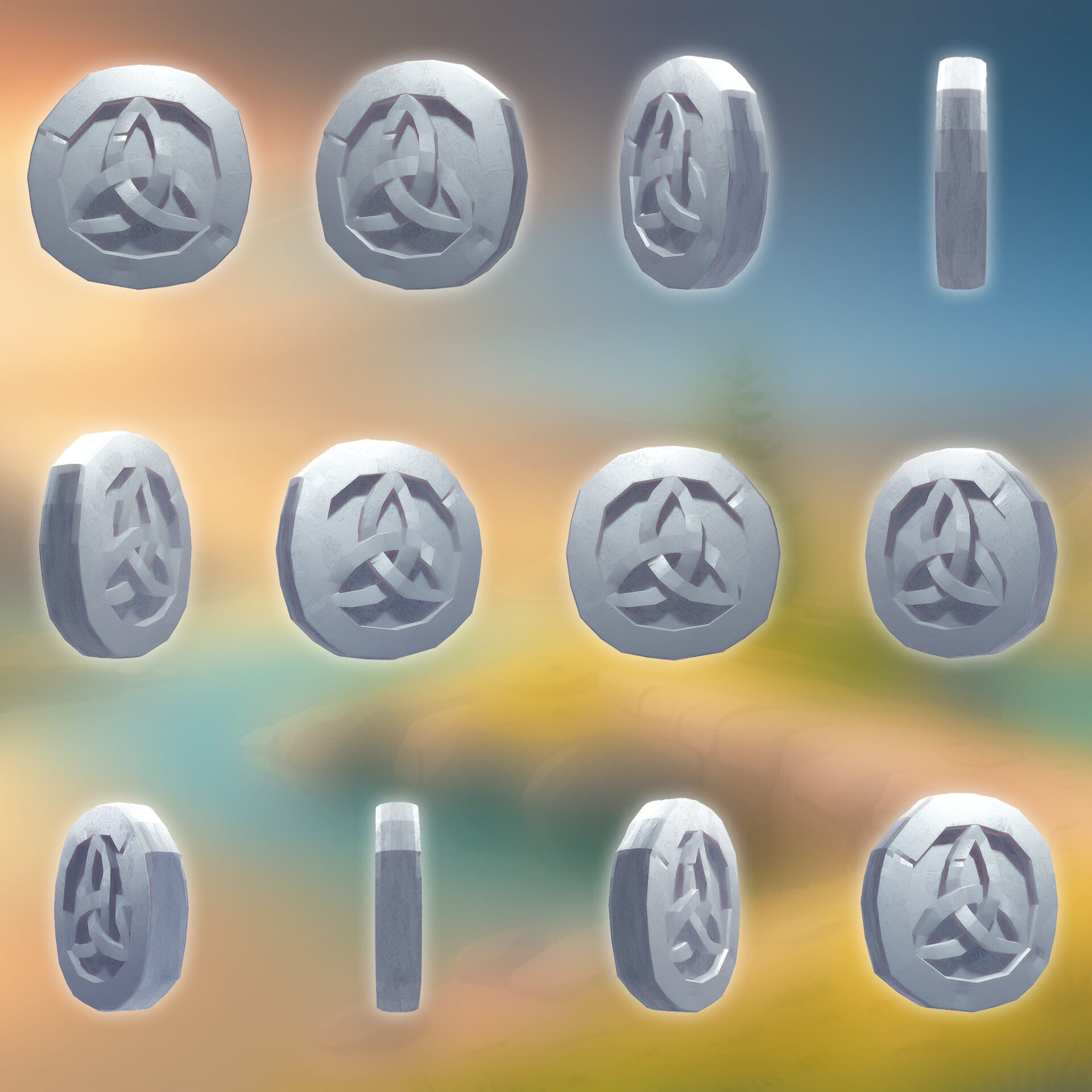 ArtStation - Coin rotation asset