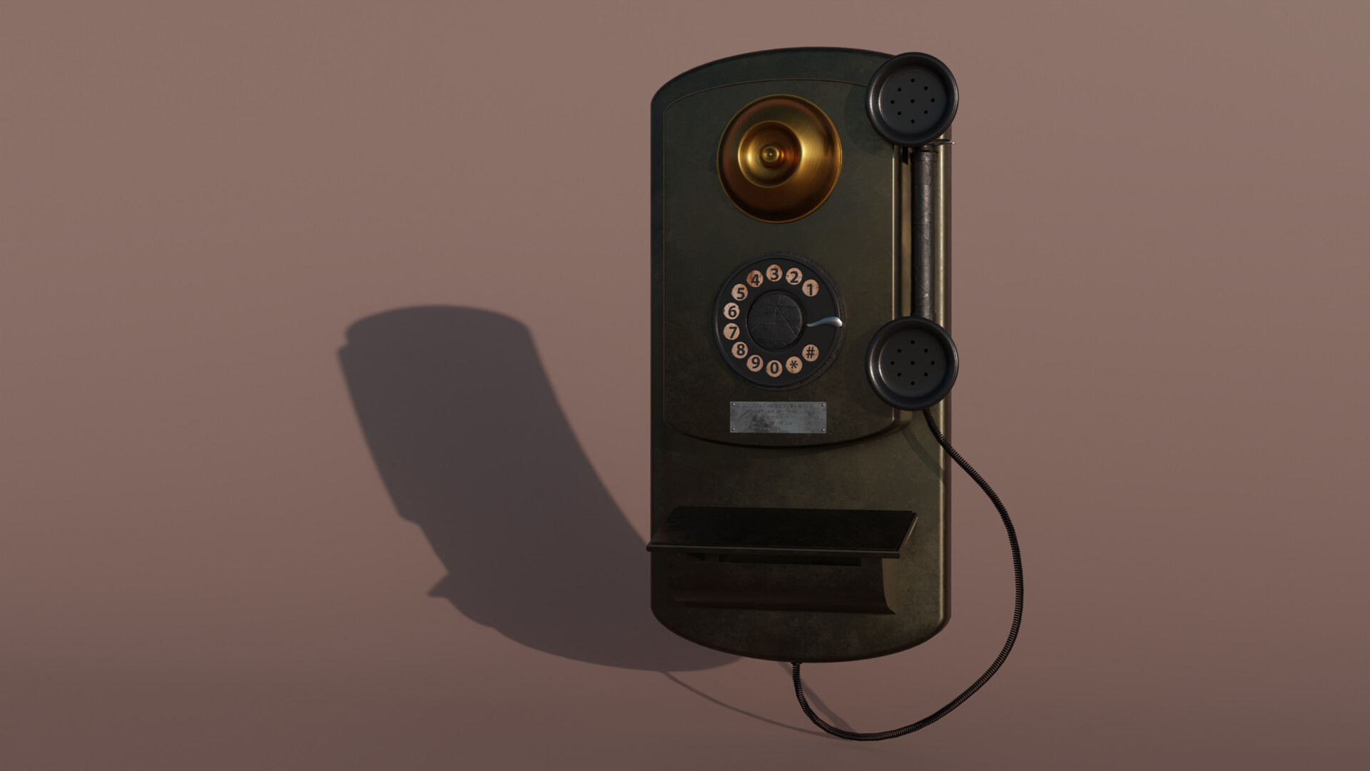 ArtStation - Телефон ретро