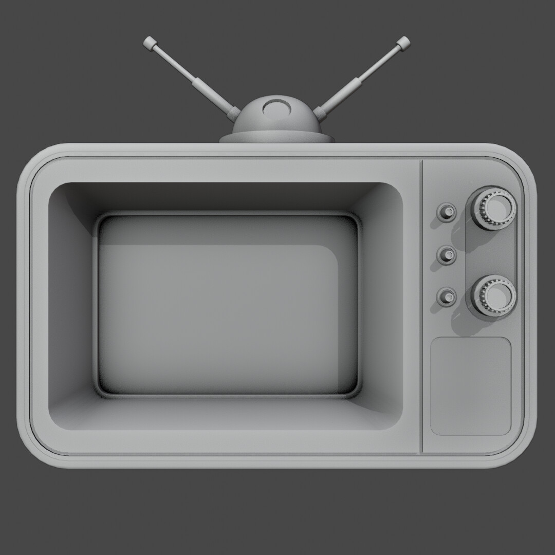 ArtStation - RETRO TV