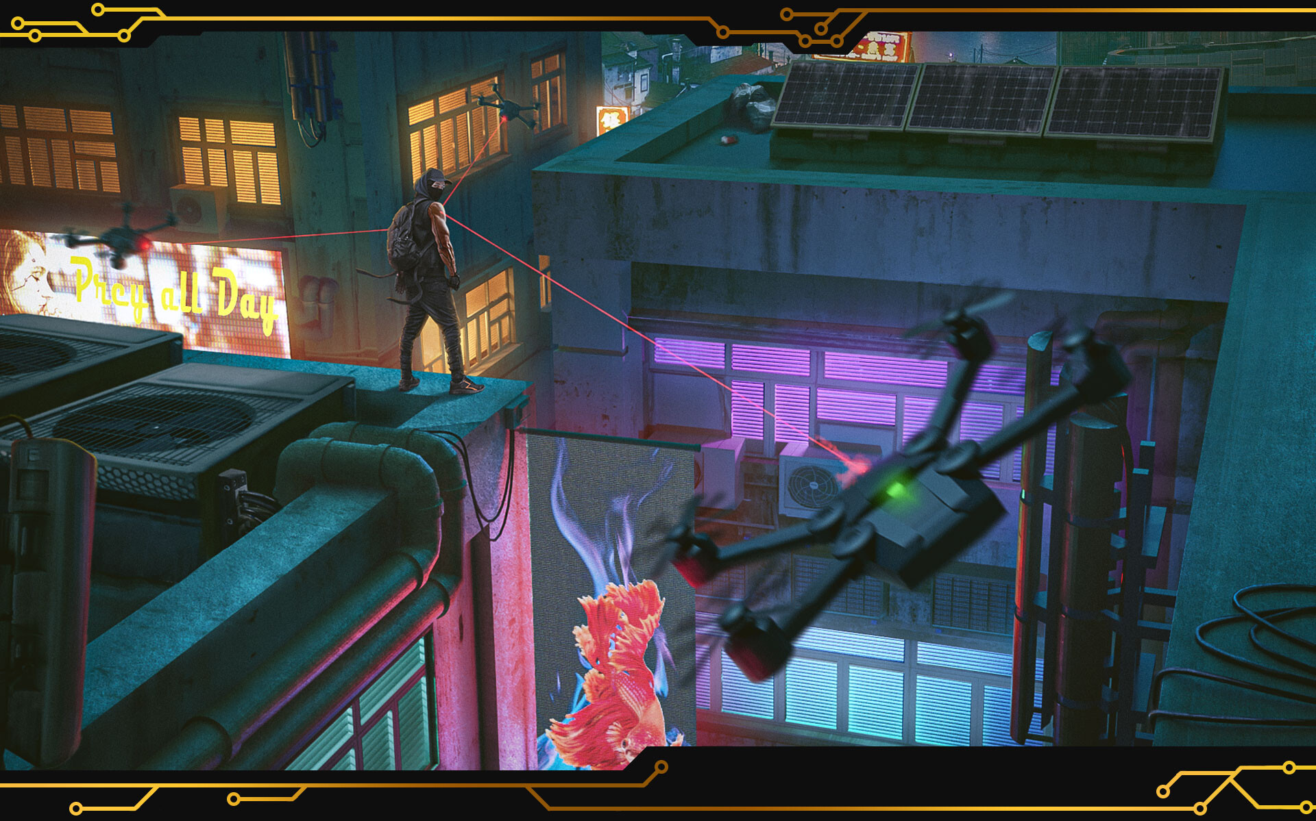 ArtStation - Streets_of_DarkCity#1