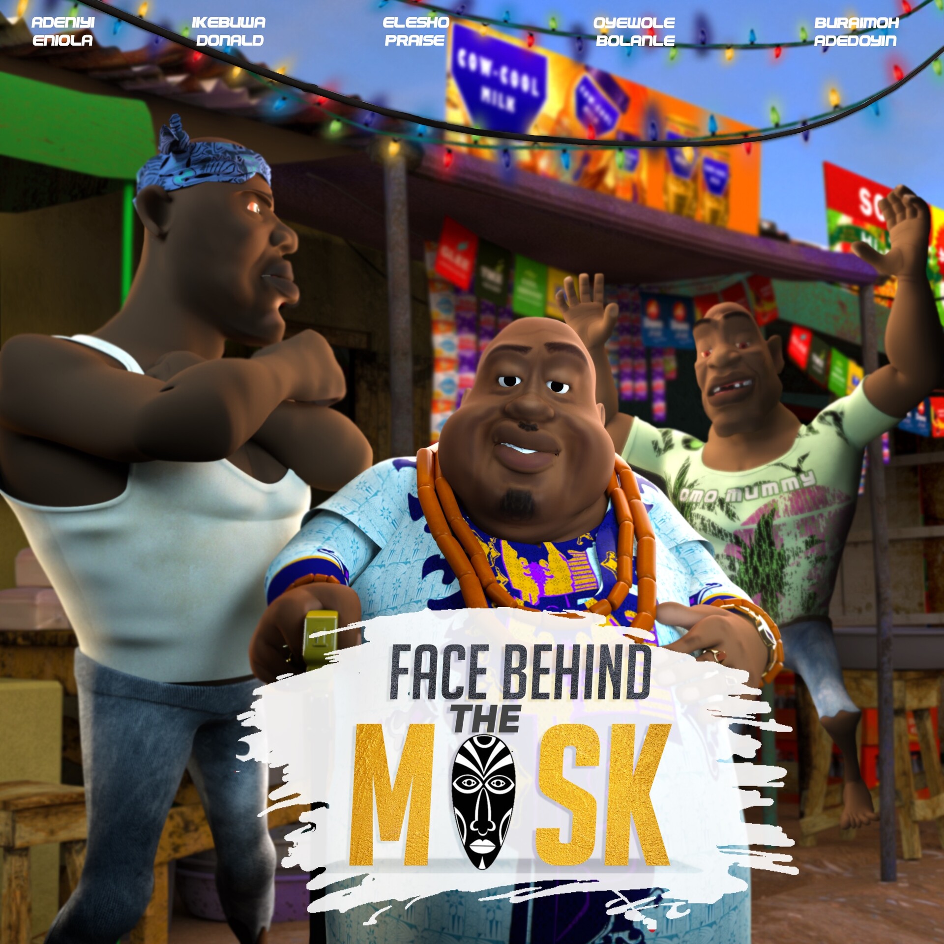 ArtStation - Face Behind the Mask