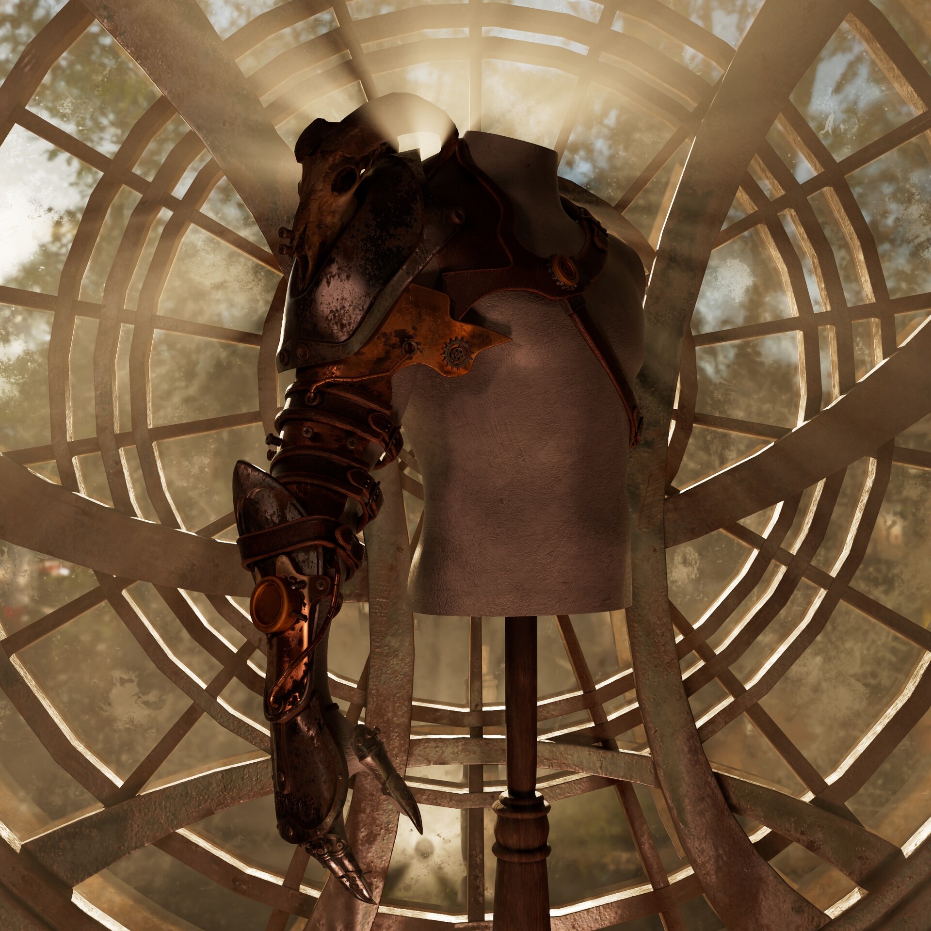 ArtStation - Steampunk Arm