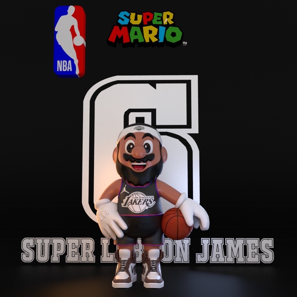 ArtStation - Super Lebron James NFT