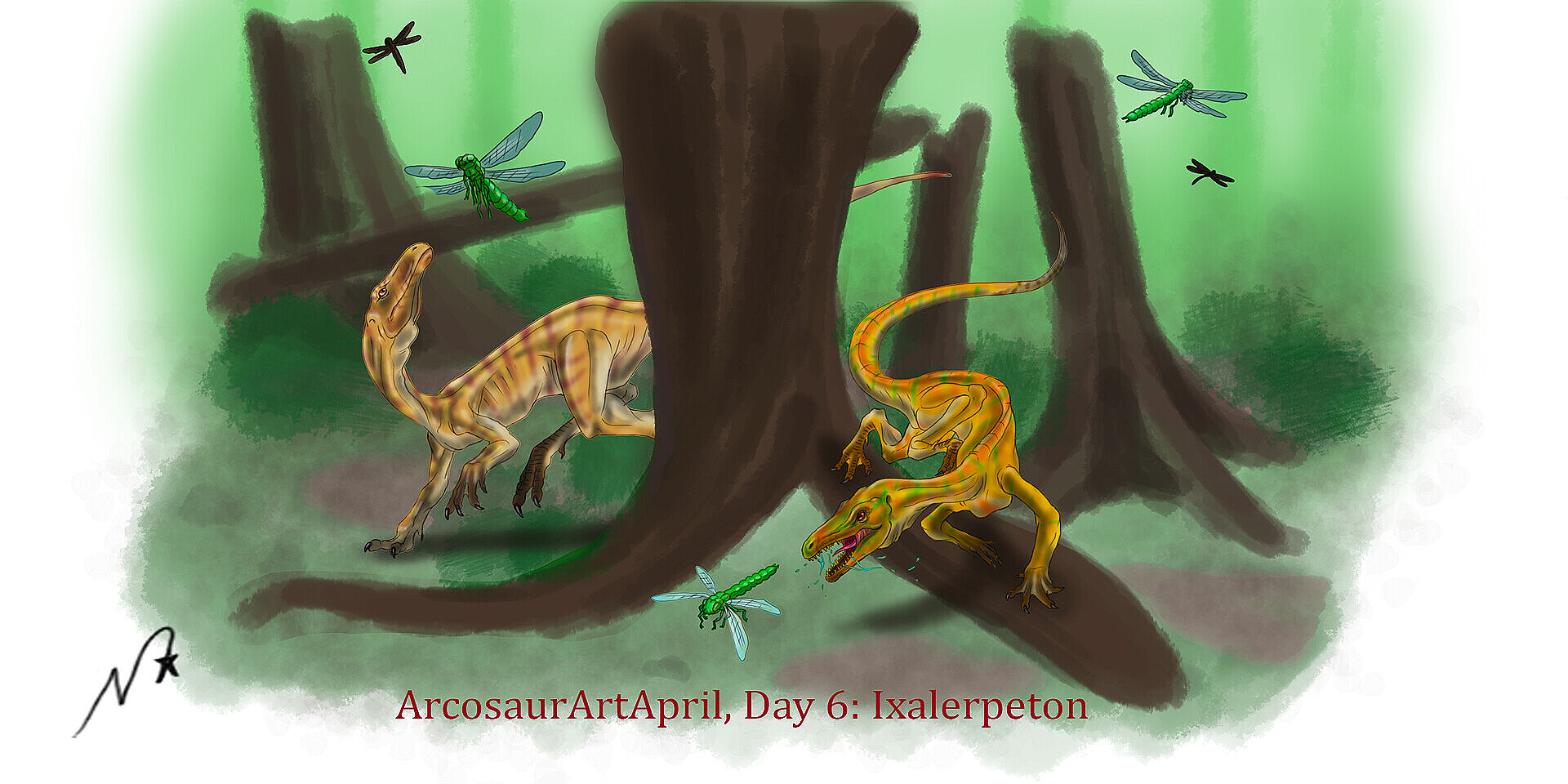 ArtStation - Ixalerpeton