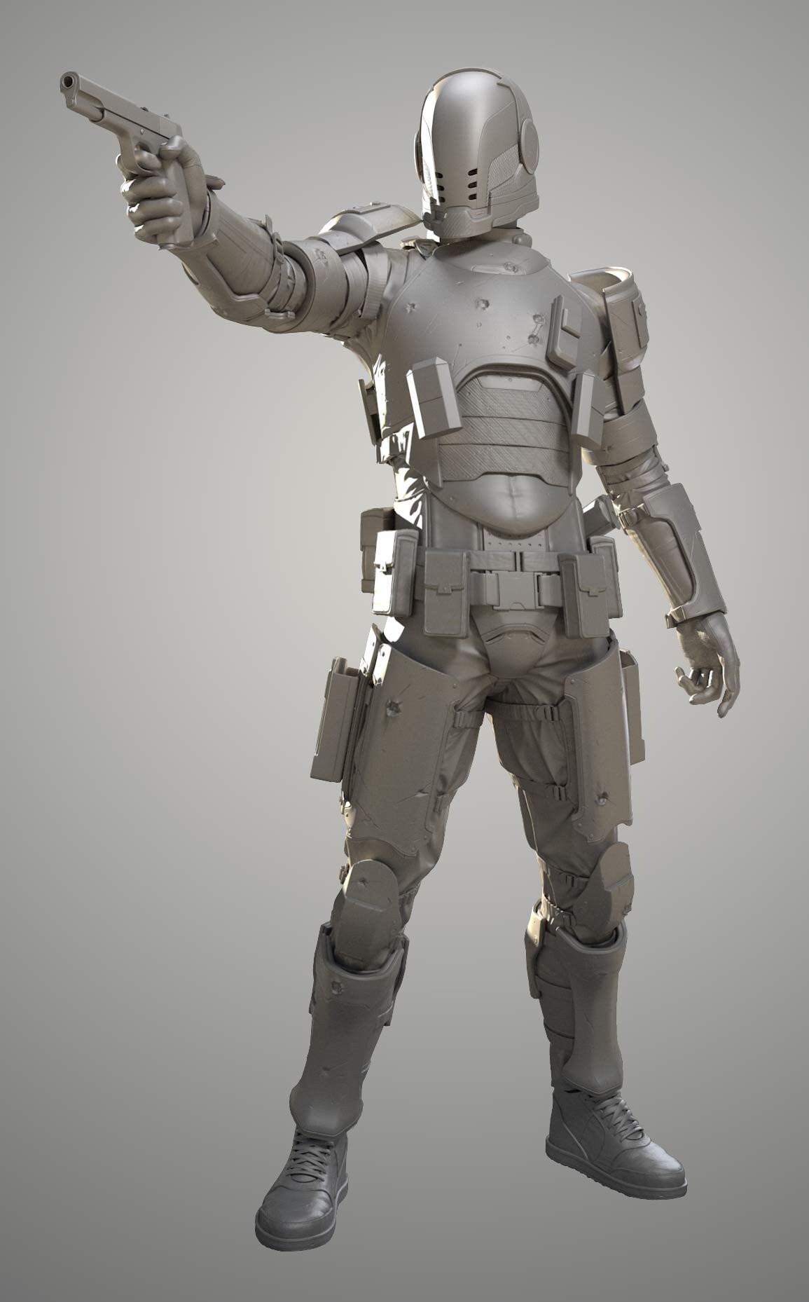 ArtStation - Revisiting some old meshes