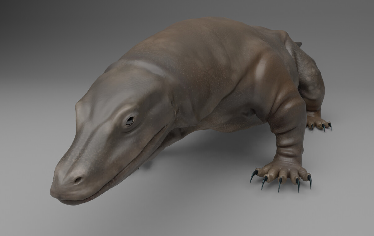 ArtStation - Komodo Dragon