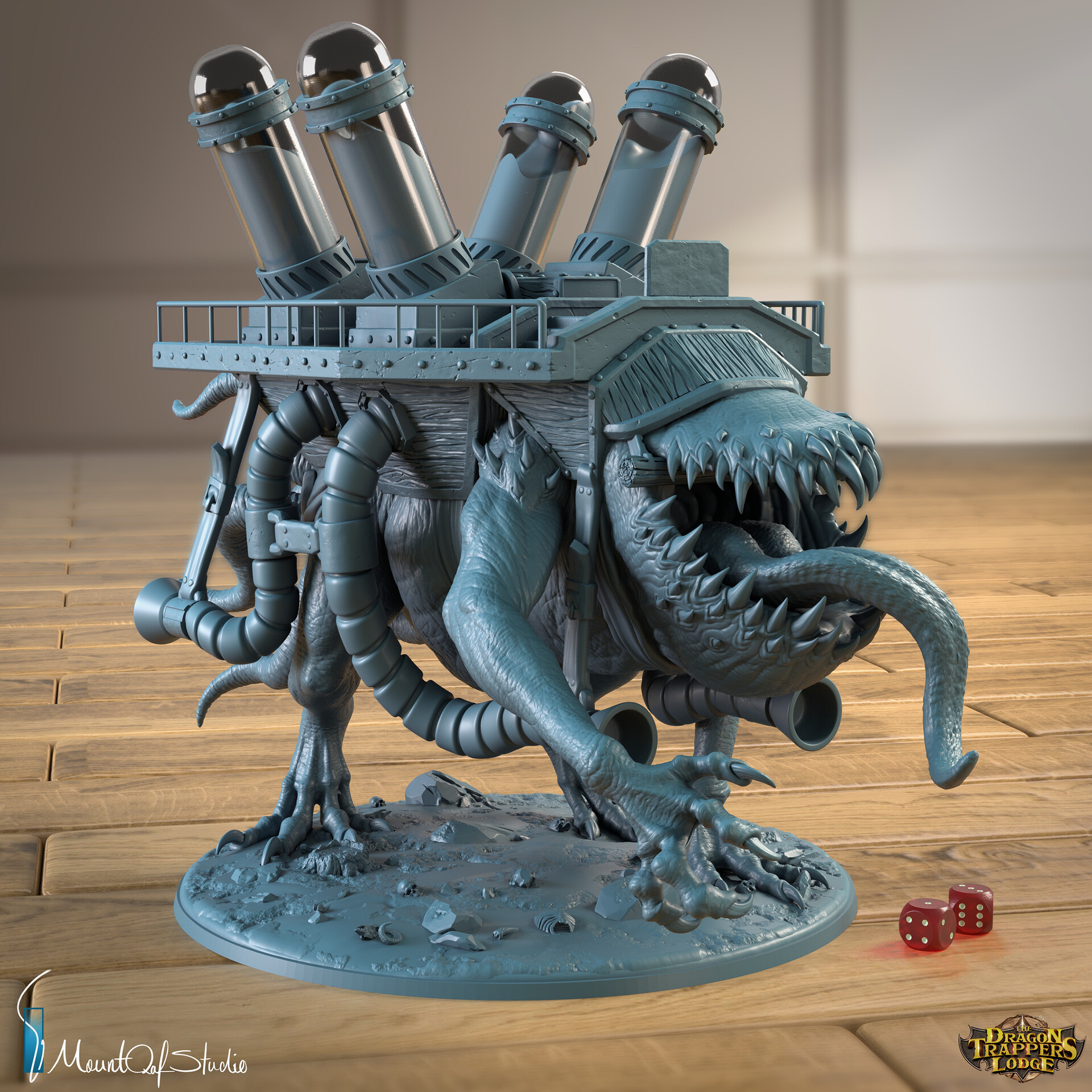 ArtStation - props of The Mimic Lodge (Oozes vs Mimics)