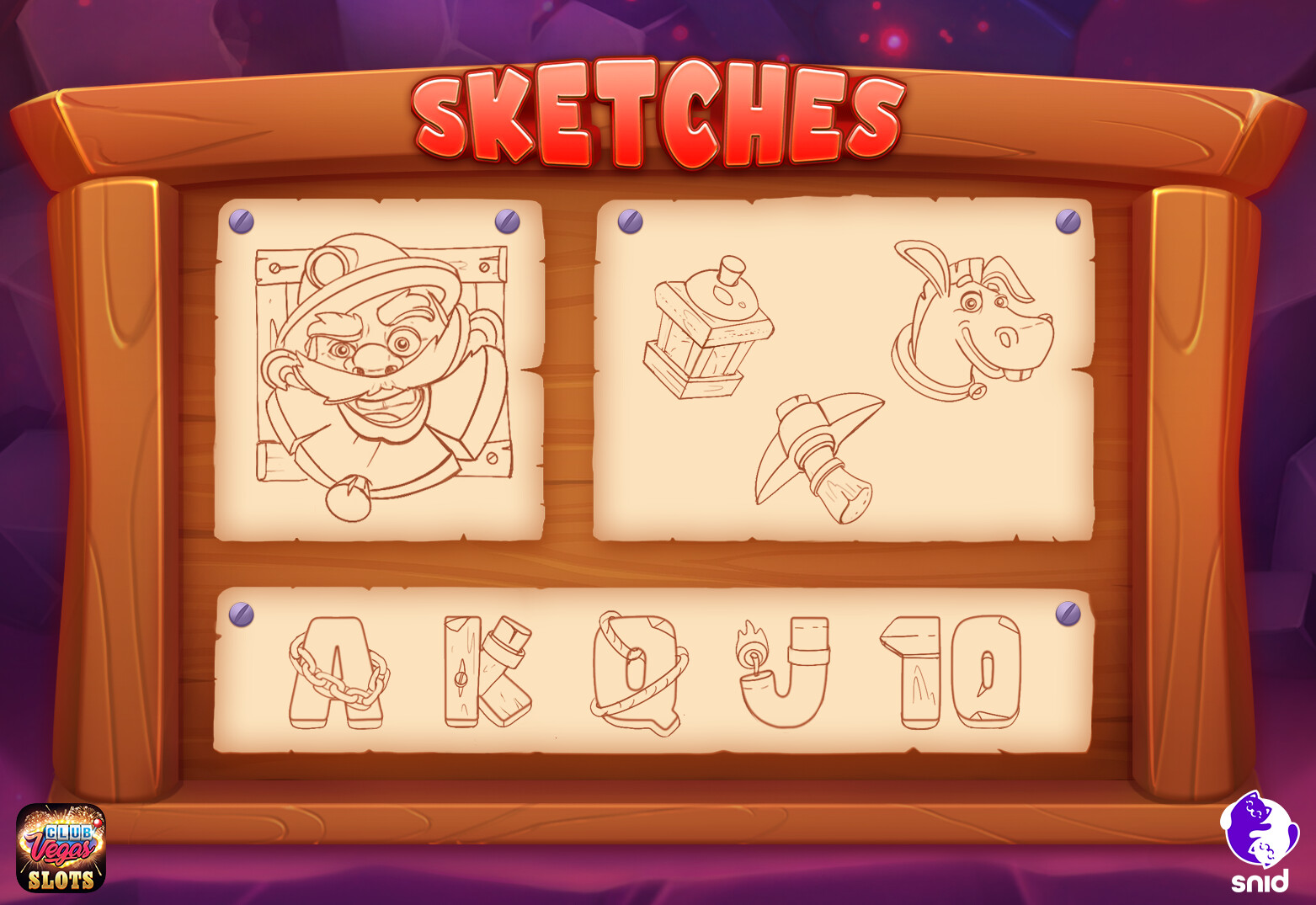 SNID Art Studio - Epic Dyna-Miner Slot Game