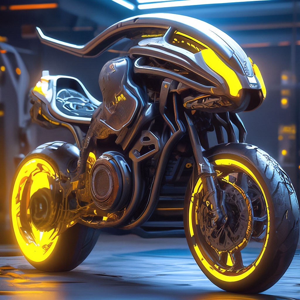 Alexey Starodumov - Alien motorcycles