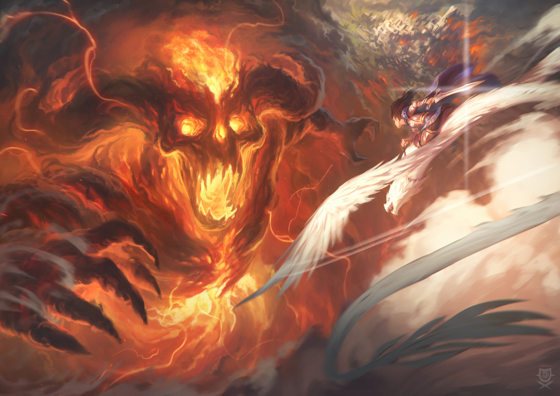 ArtStation - Tira vs Bel'Shalor - Chronicles of Eberron