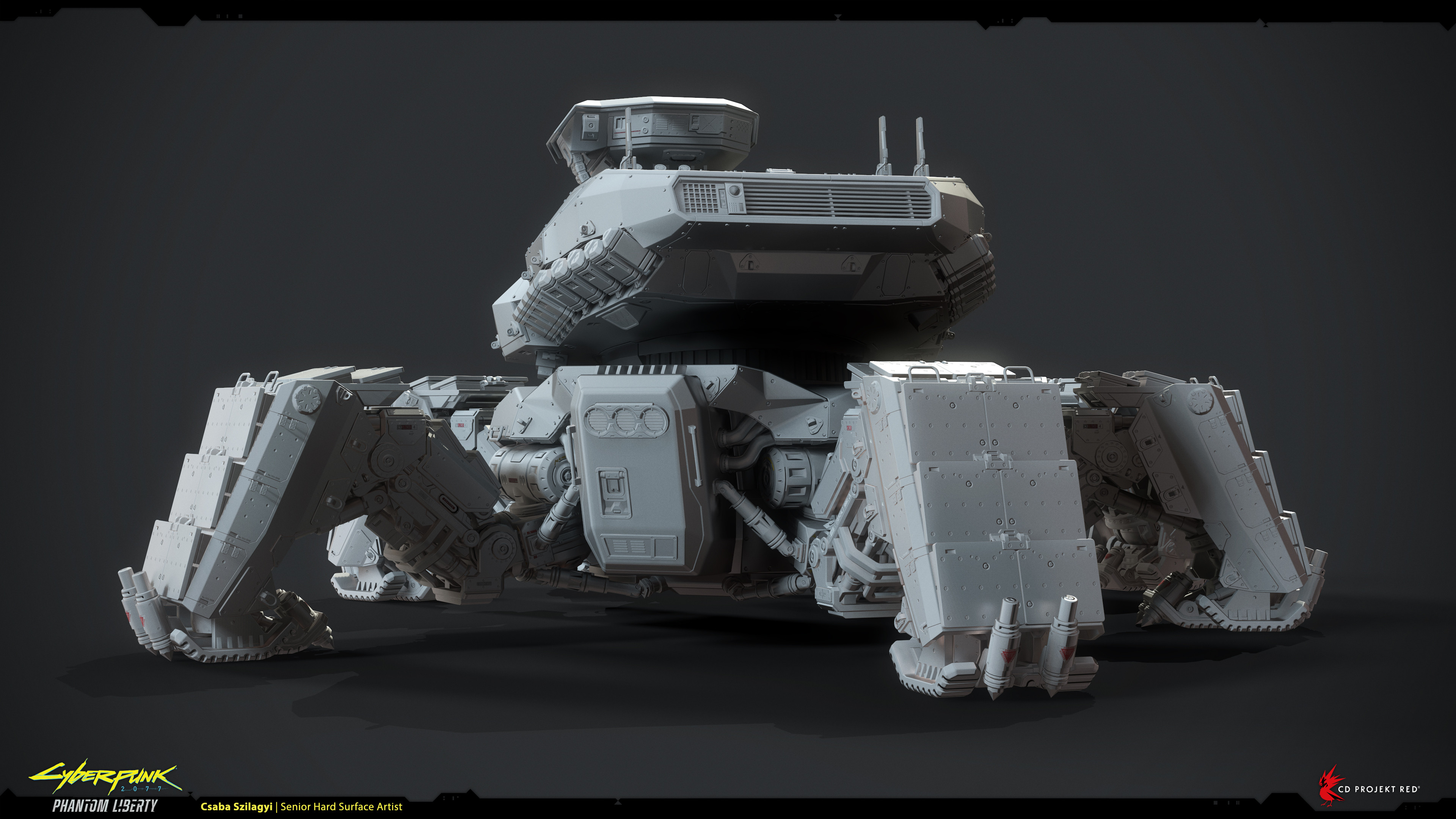 Csaba Szilagyi - Cyberpunk 2077 Phantom Liberty - Militech Chimera