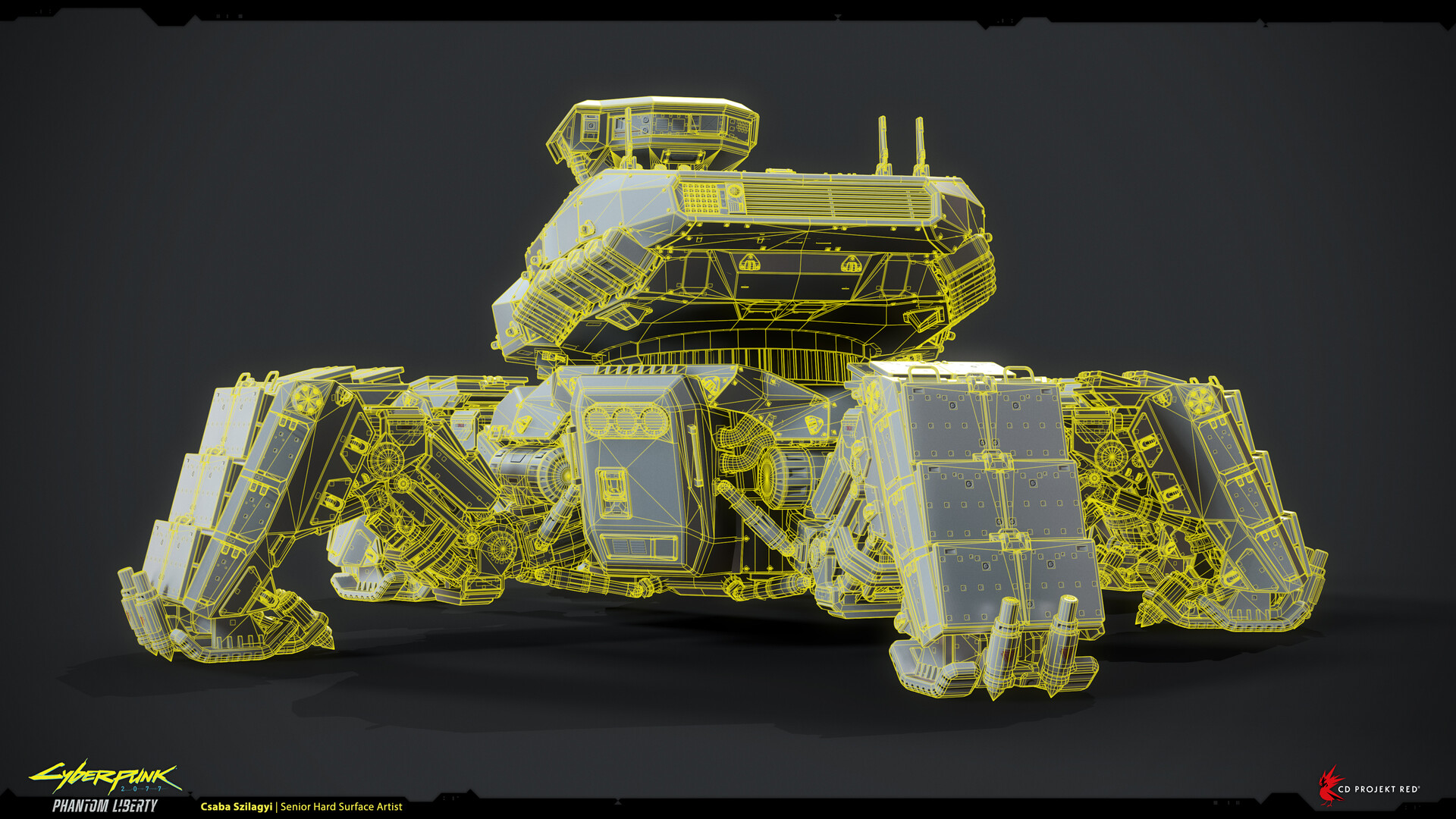 Csaba Szilagyi - Cyberpunk 2077 Phantom Liberty - Militech Chimera