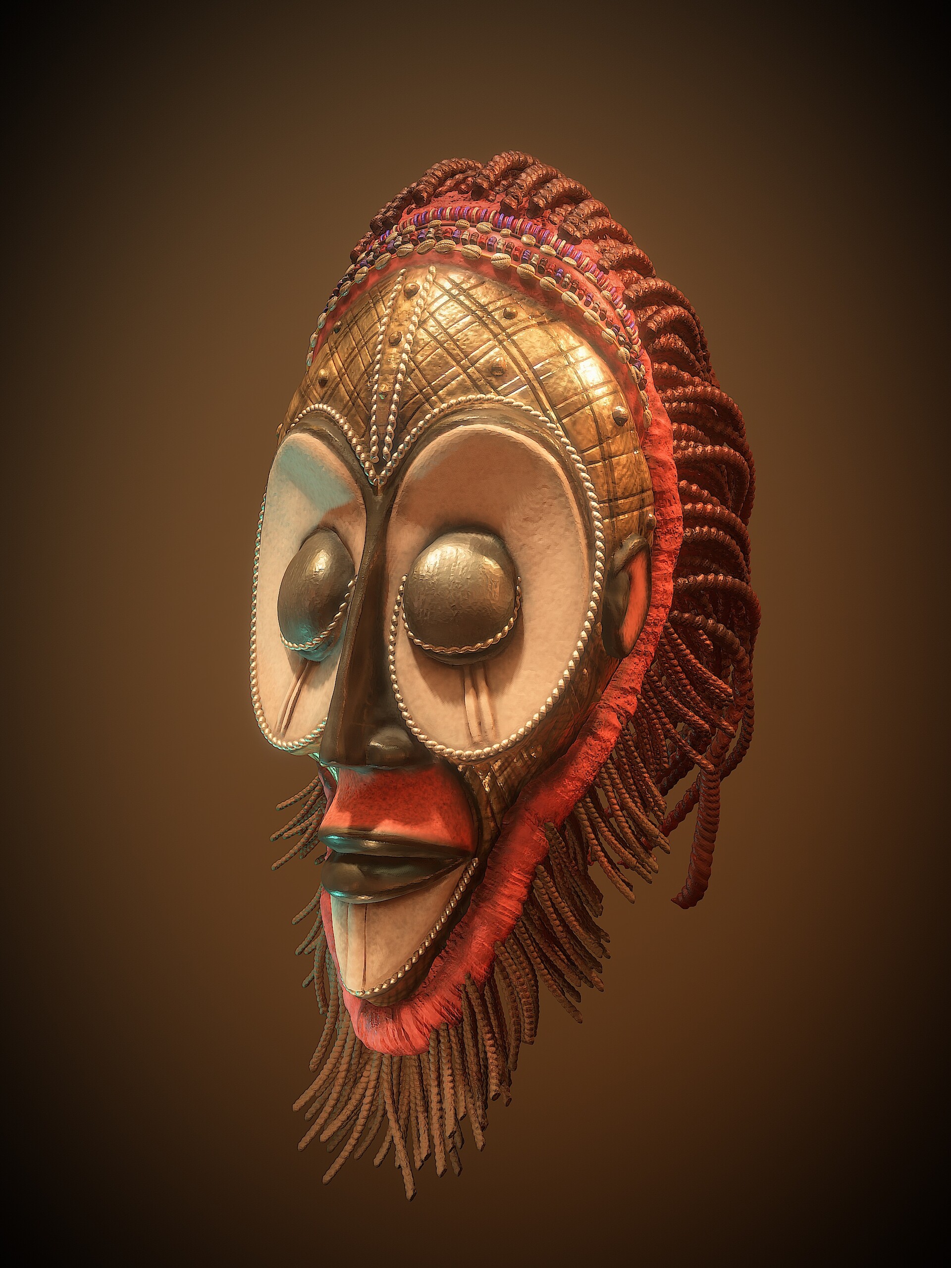 Colin Merrick - African Tribal Mask