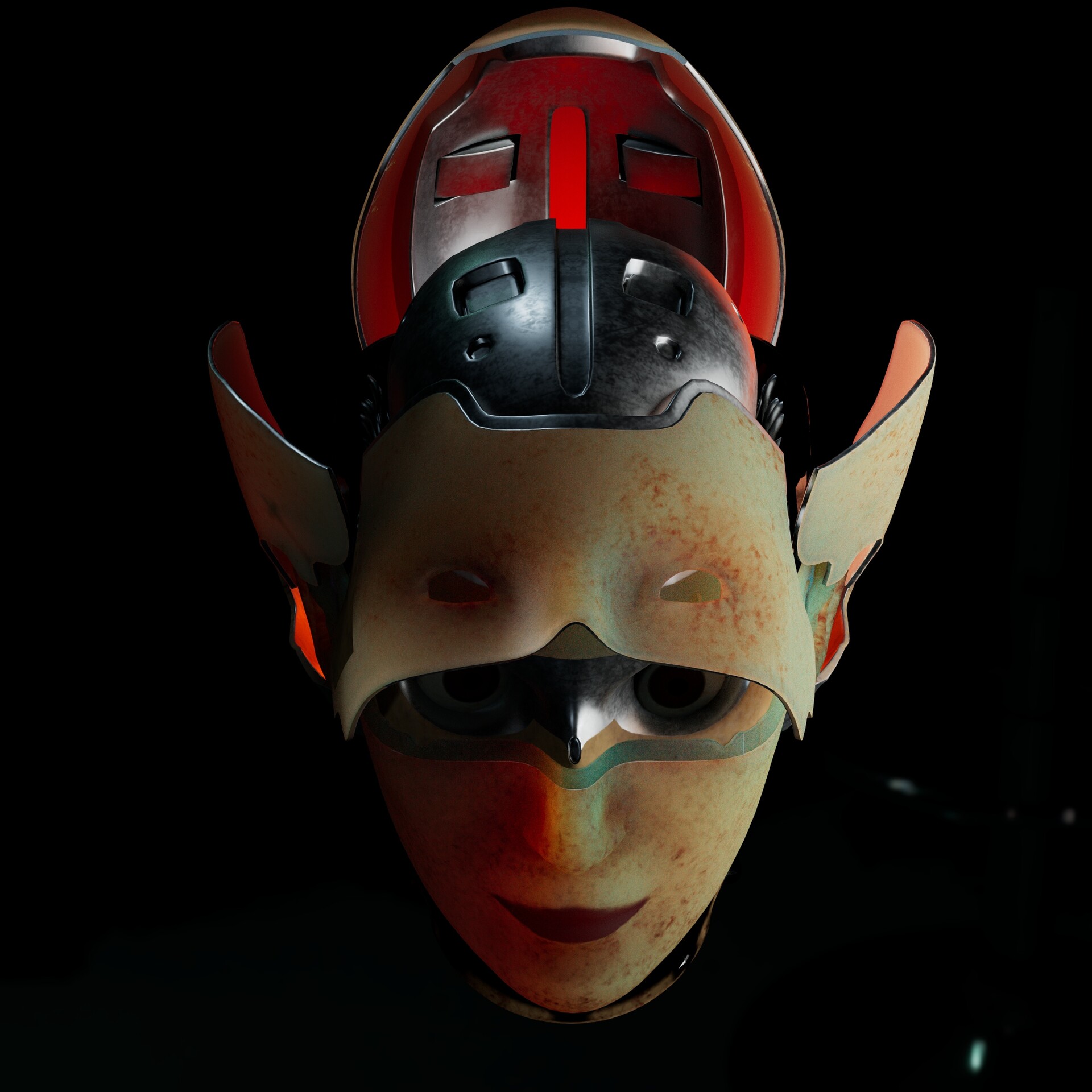 ArtStation - Stylized Head Render