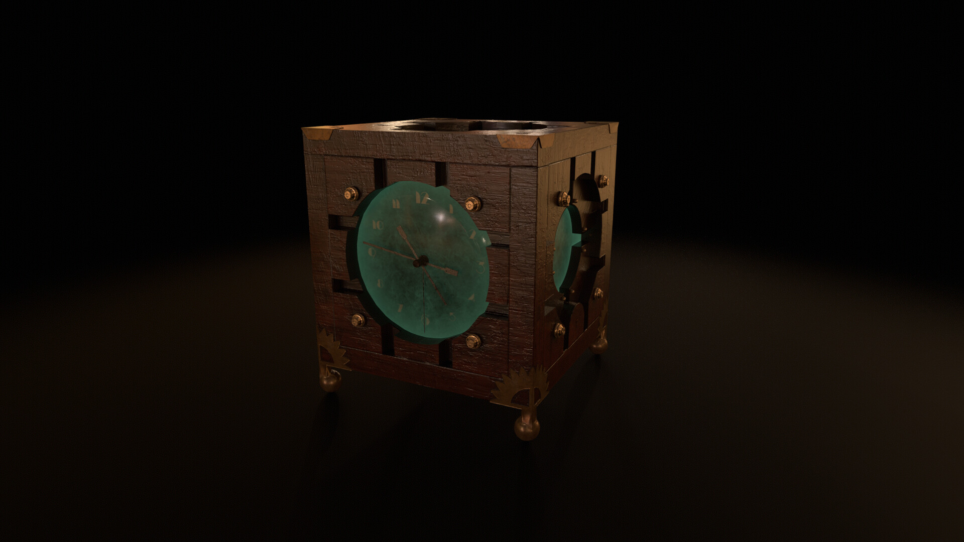 Baton Sadiku - Steampunk puzzle clock