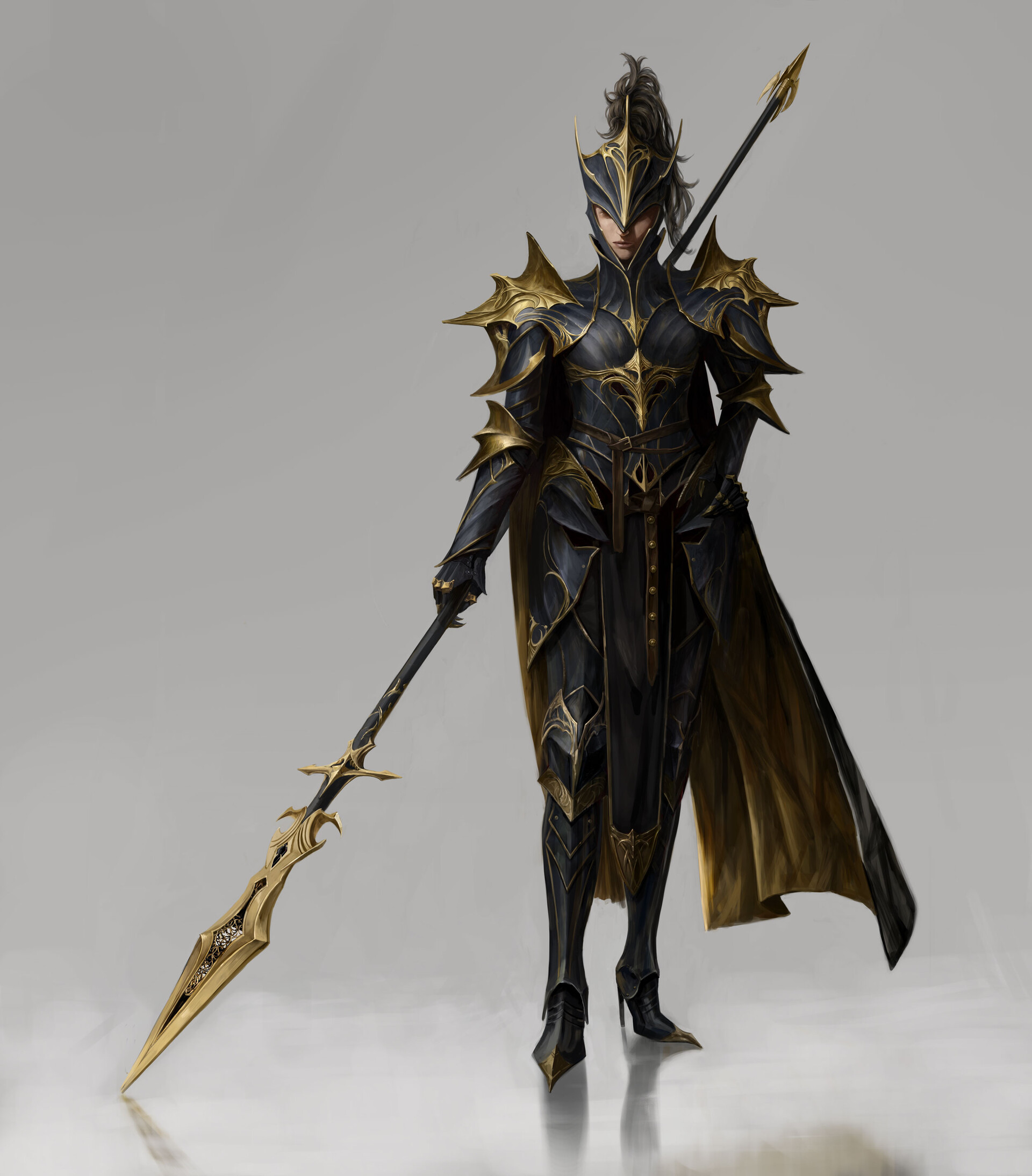 ArtStation - Spear Woman