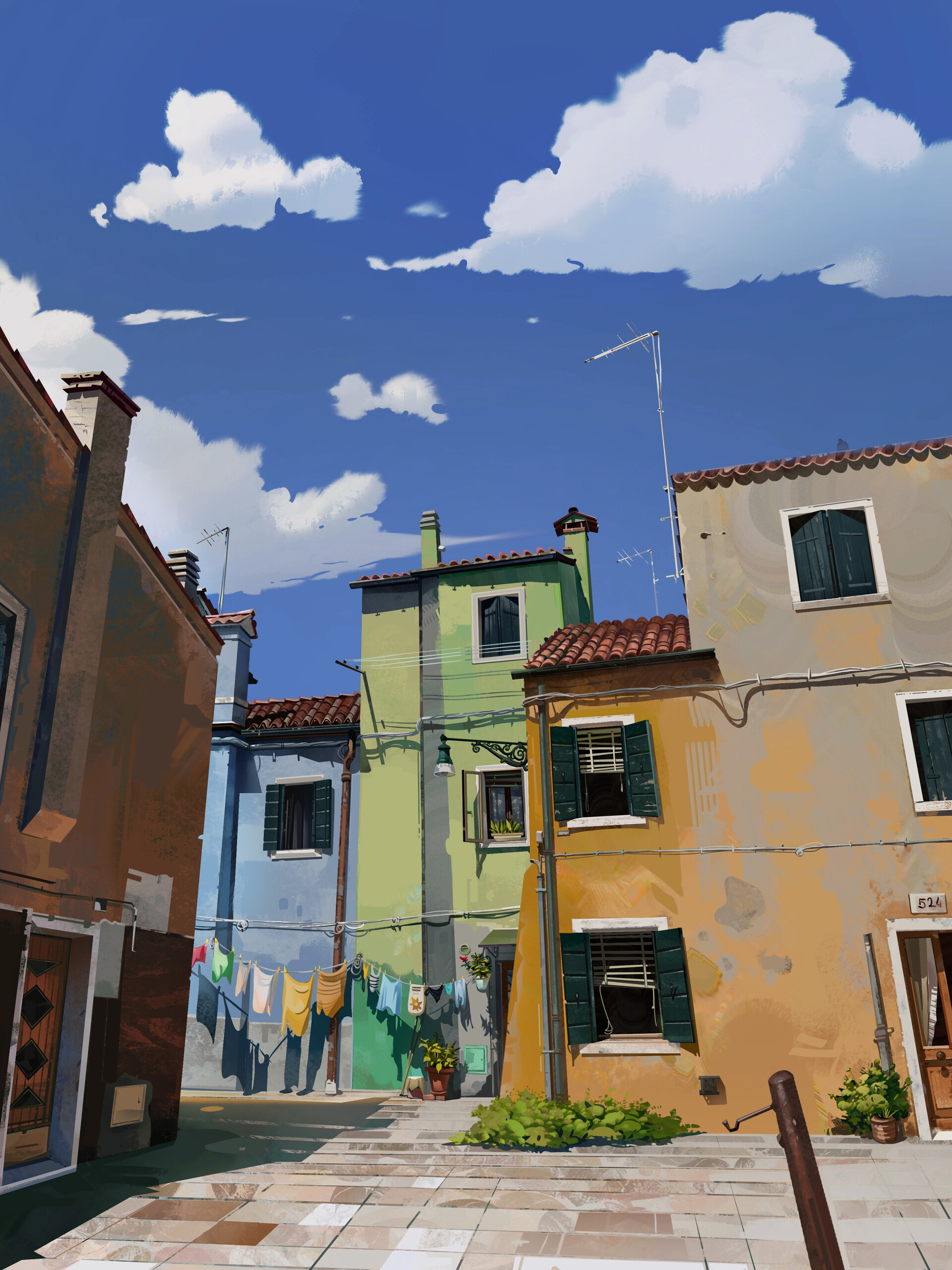 ArtStation - BG painting