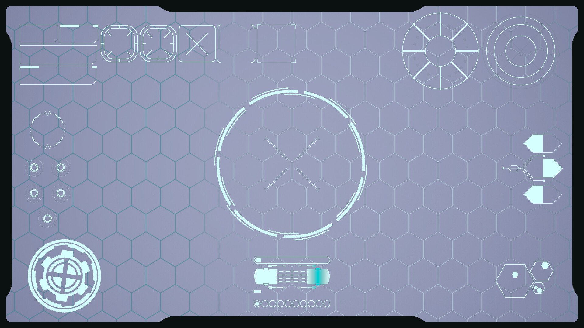 Richard Piskorz - Unreal Engine 4 51 UMG HUD Material Pack