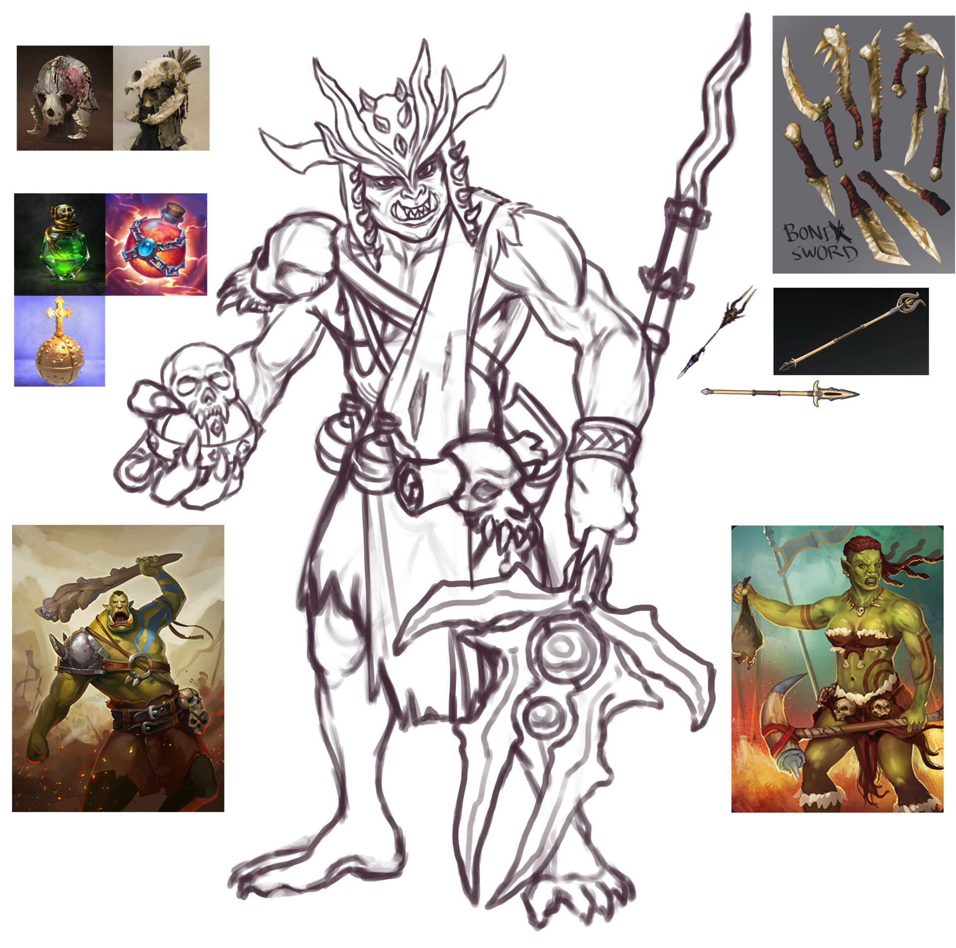 ArtStation - Concept art ORK