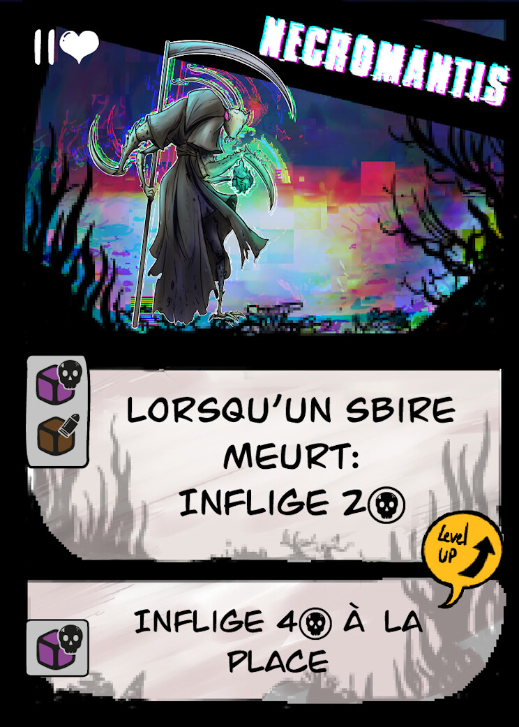 Julien Boulet - Cards : Octomb Faction