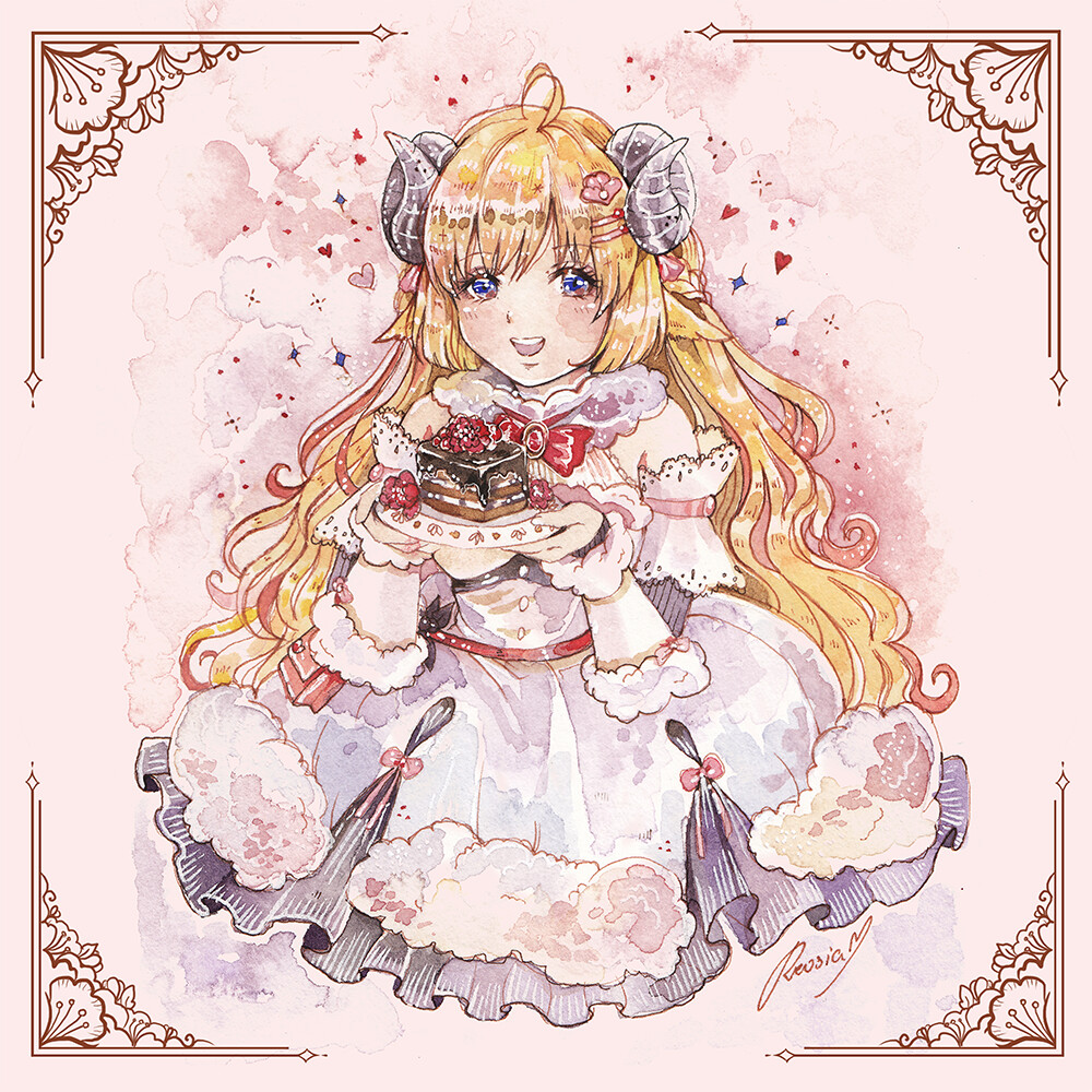 ArtStation - Tsunomaki Watame [角巻わため]