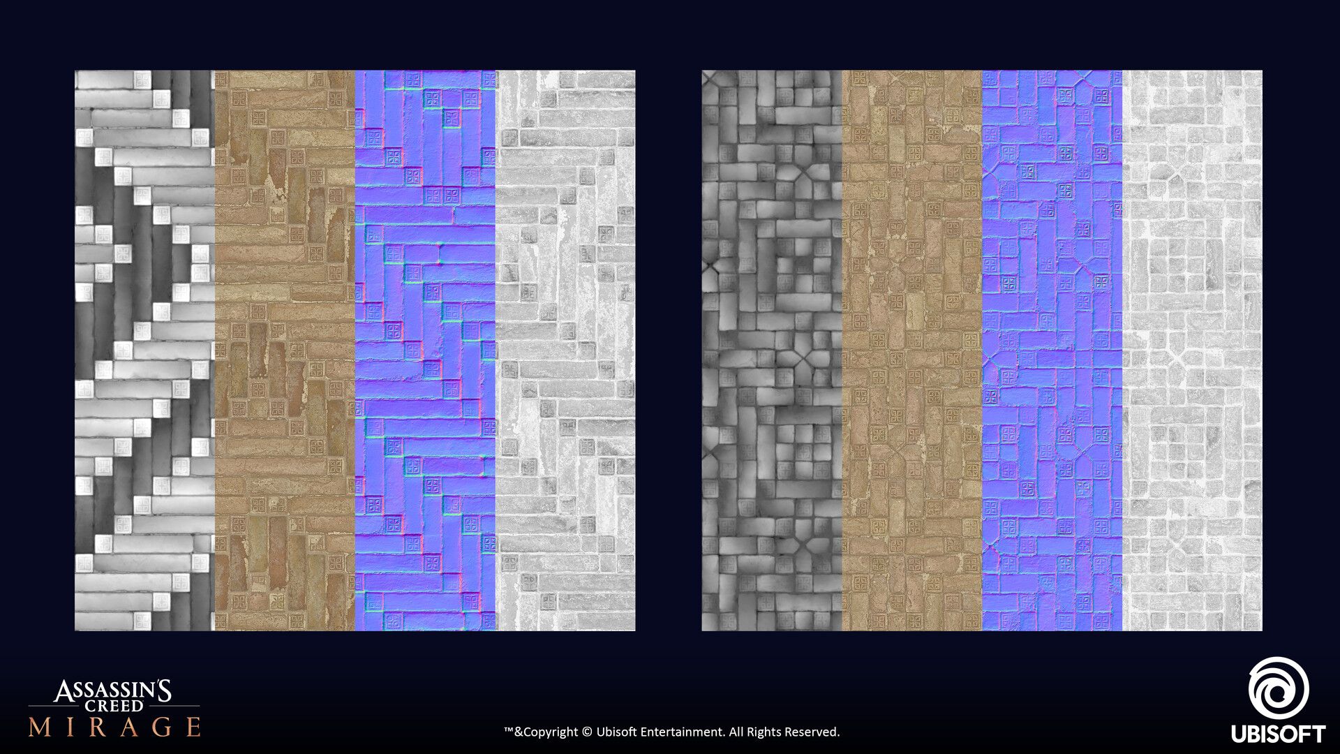 Nikolay Bonev - Assassin's Creed Mirage - Architecture Tiles