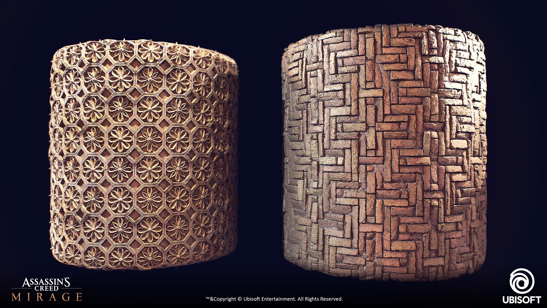 Nikolay Bonev - Assassin's Creed Mirage - Architecture Tiles