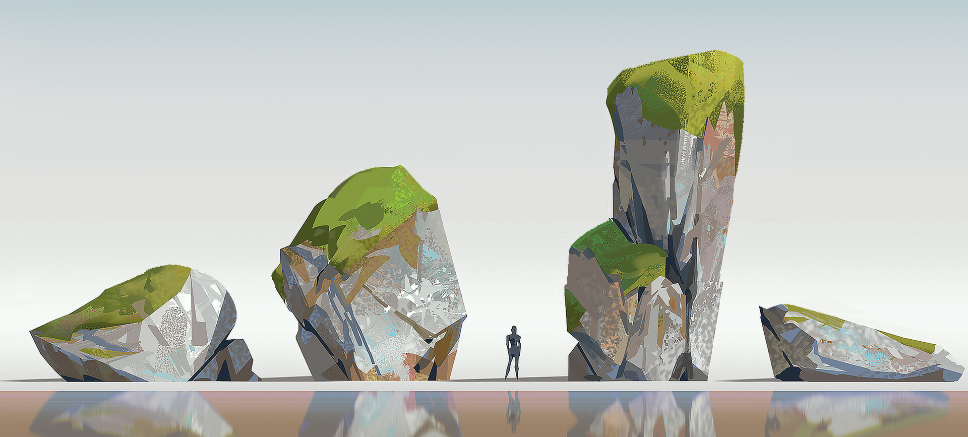 Ulysse Verhasselt - Mossy rocks