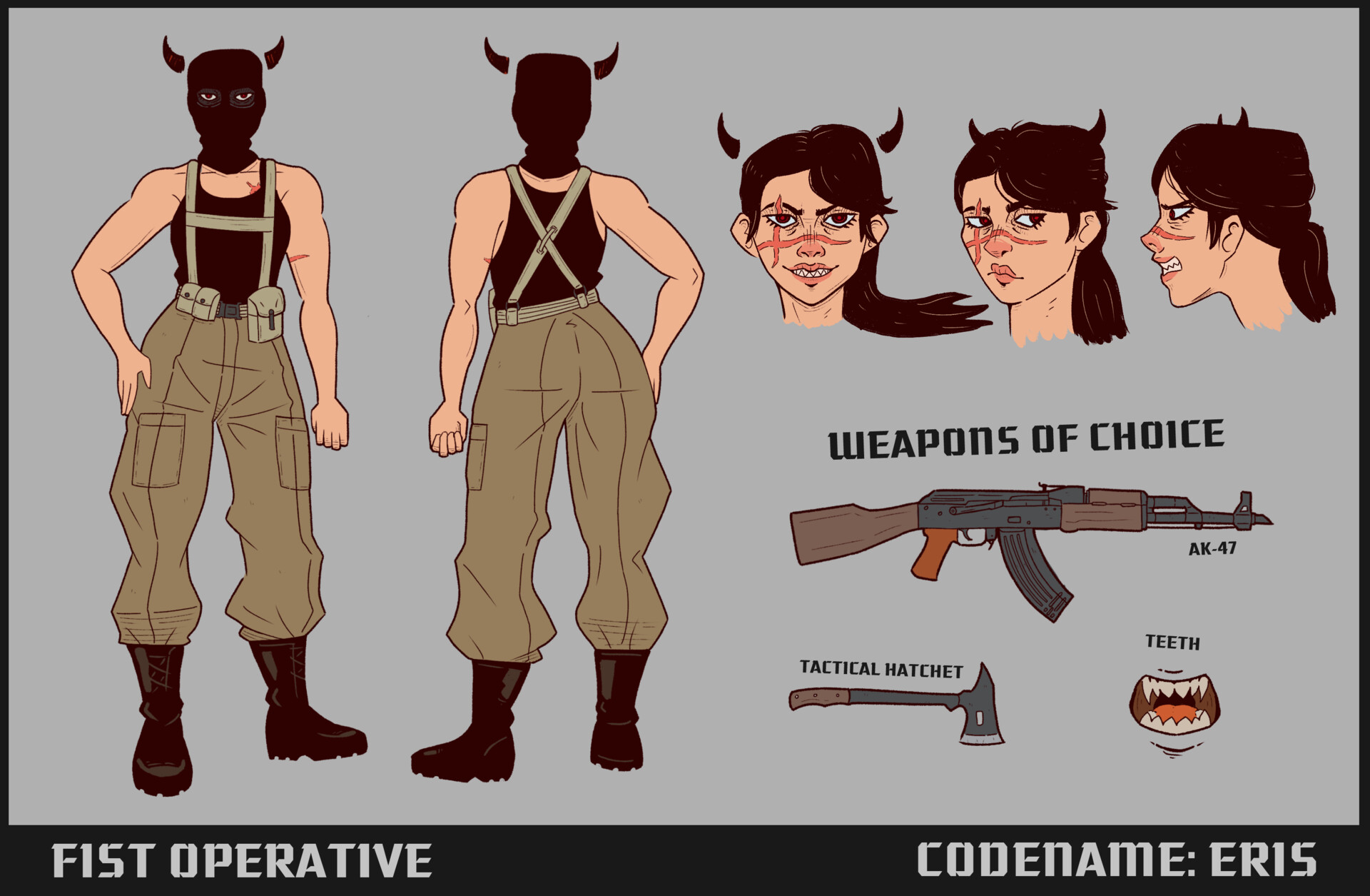 ArtStation - FIST Field Operative: Codename ERIS