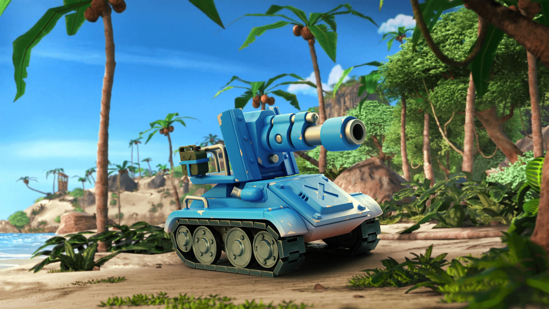 ArtStation - Boom Beach: Frontlines - Tank Hunter