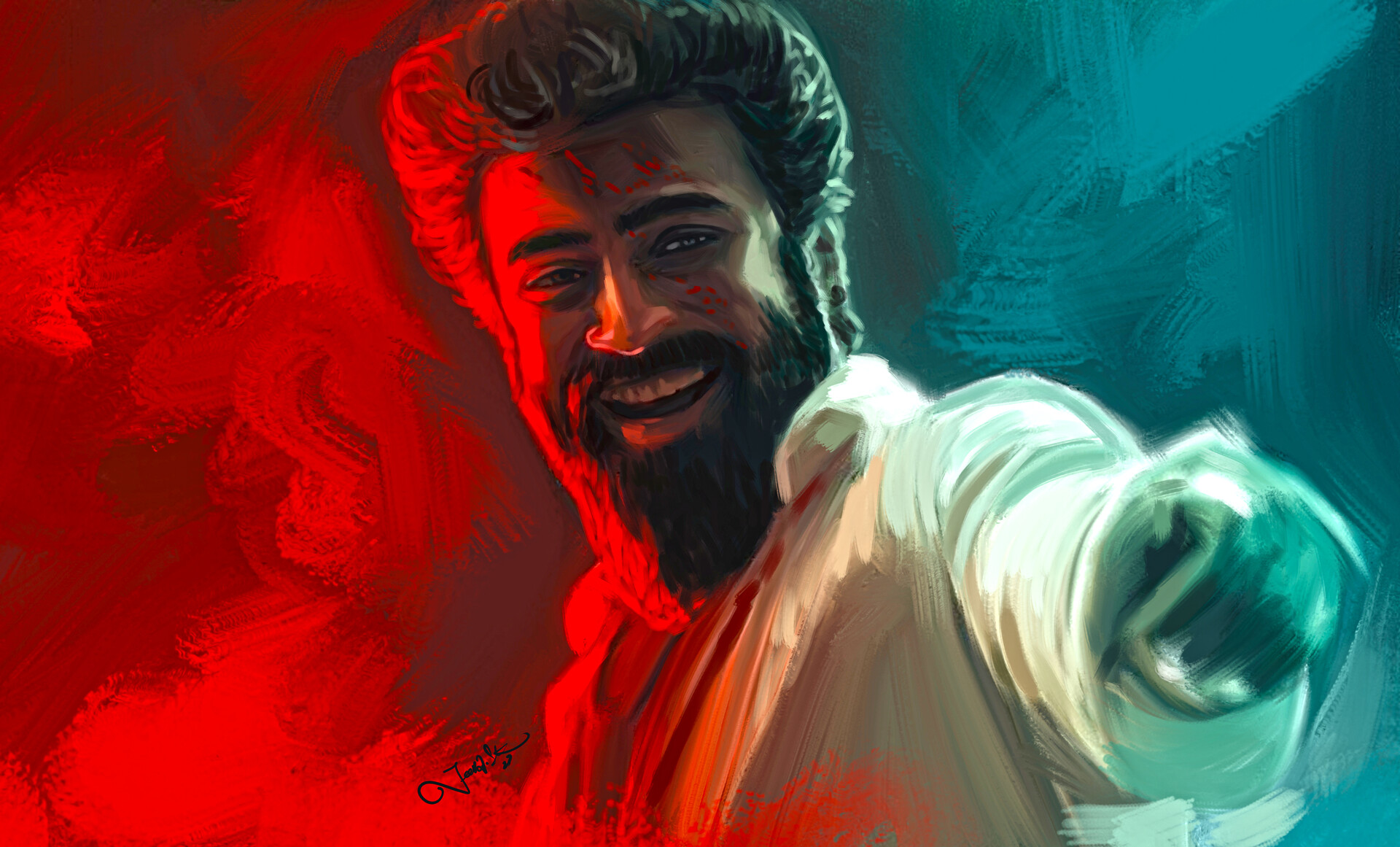 ArtStation - #Rolexsir Suriya Sivakumar Painting 2023 #Rolex #Suriya # ...