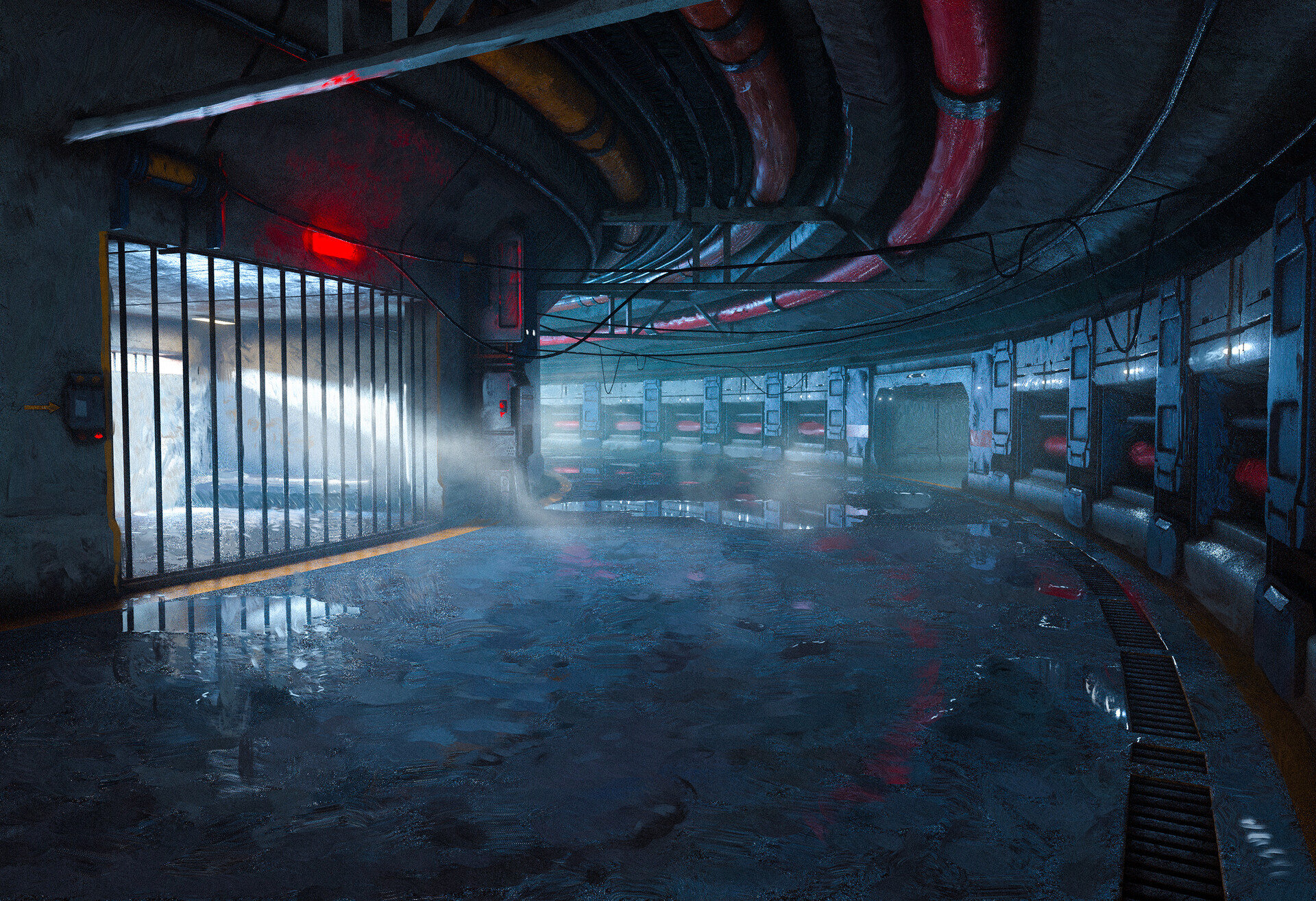 ArtStation - MTG X DR WHO: Stormcage Containment Facility