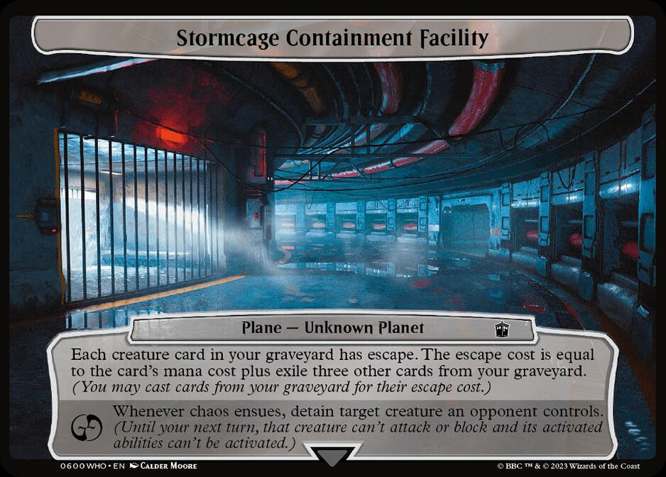 Calder Moore - MTG X DR WHO: Stormcage Containment Facility