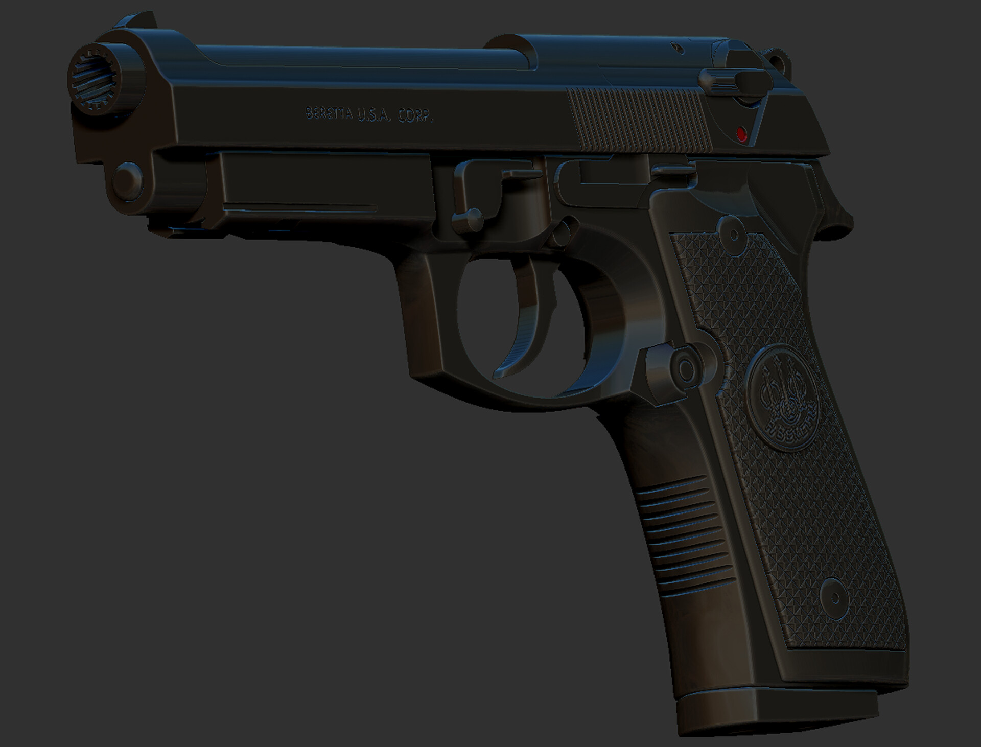 ArtStation - Beretta M9 Pistol
