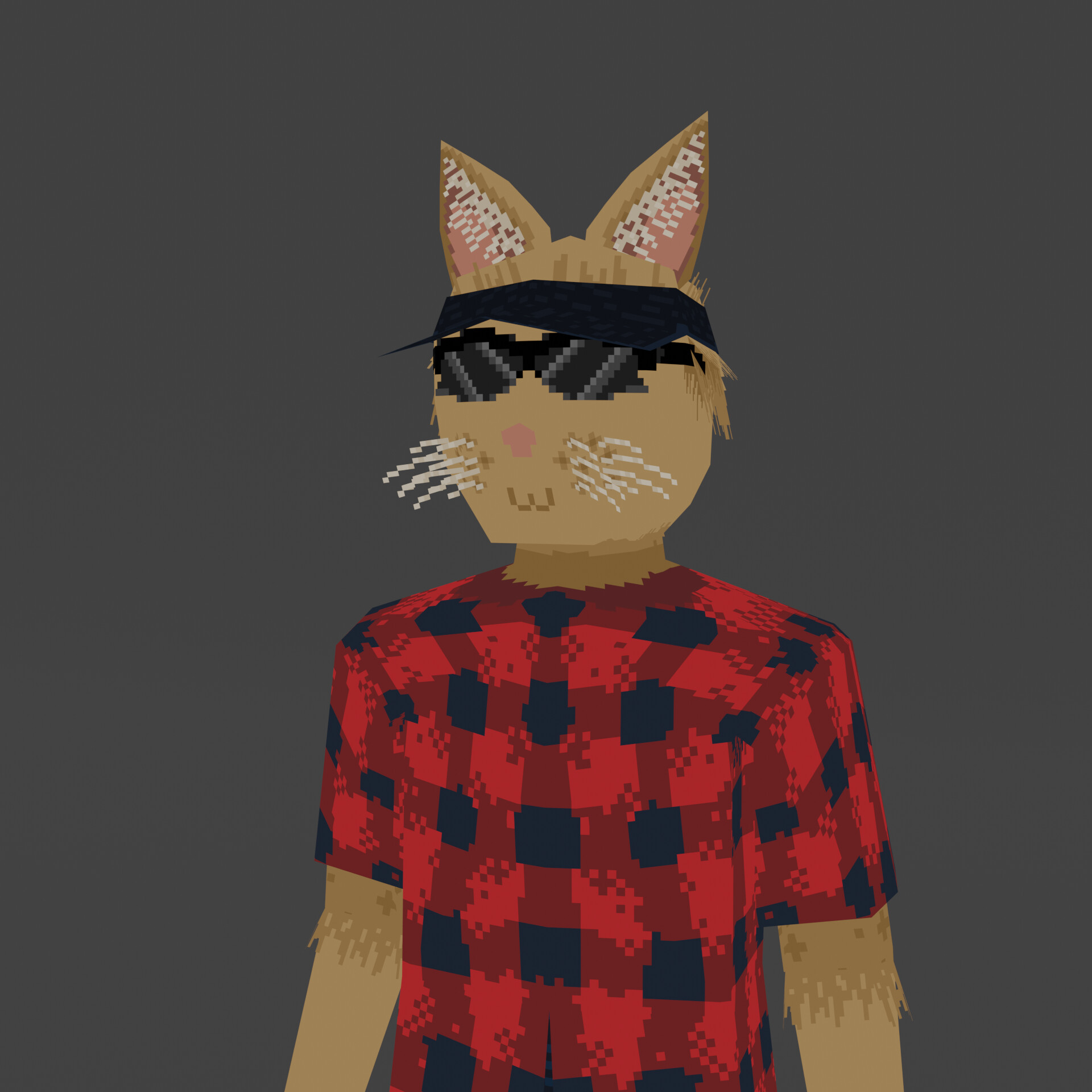 ArtStation - Fursona PSX