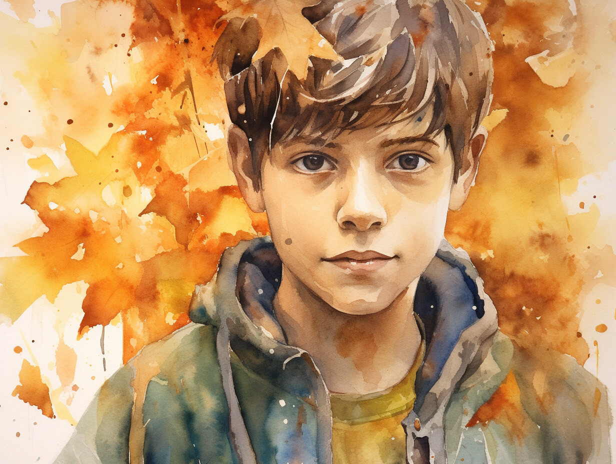 ArtScape Studio - Abstract Autumn Symphony