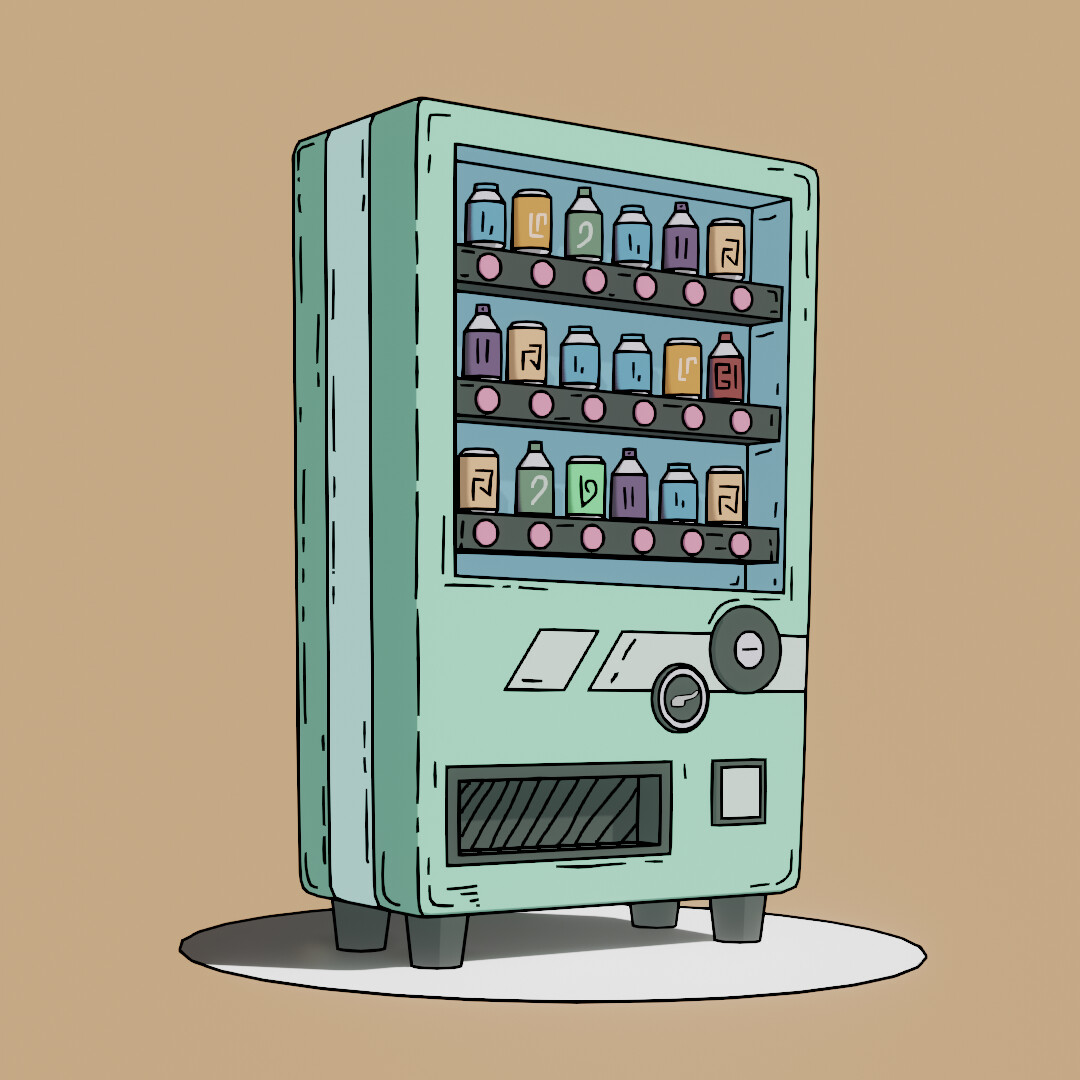 ArtStation - Vending Machine