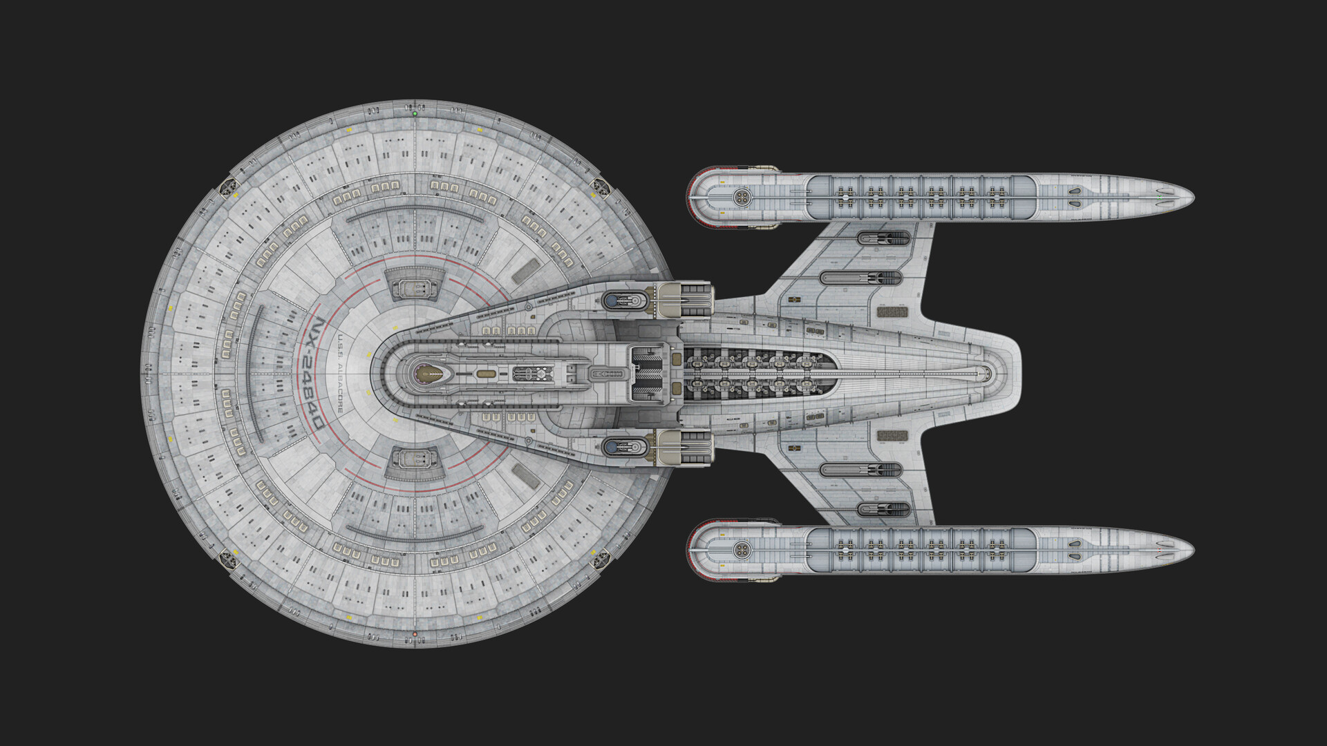 ArtStation - USS Albacore, Diagrams and Details