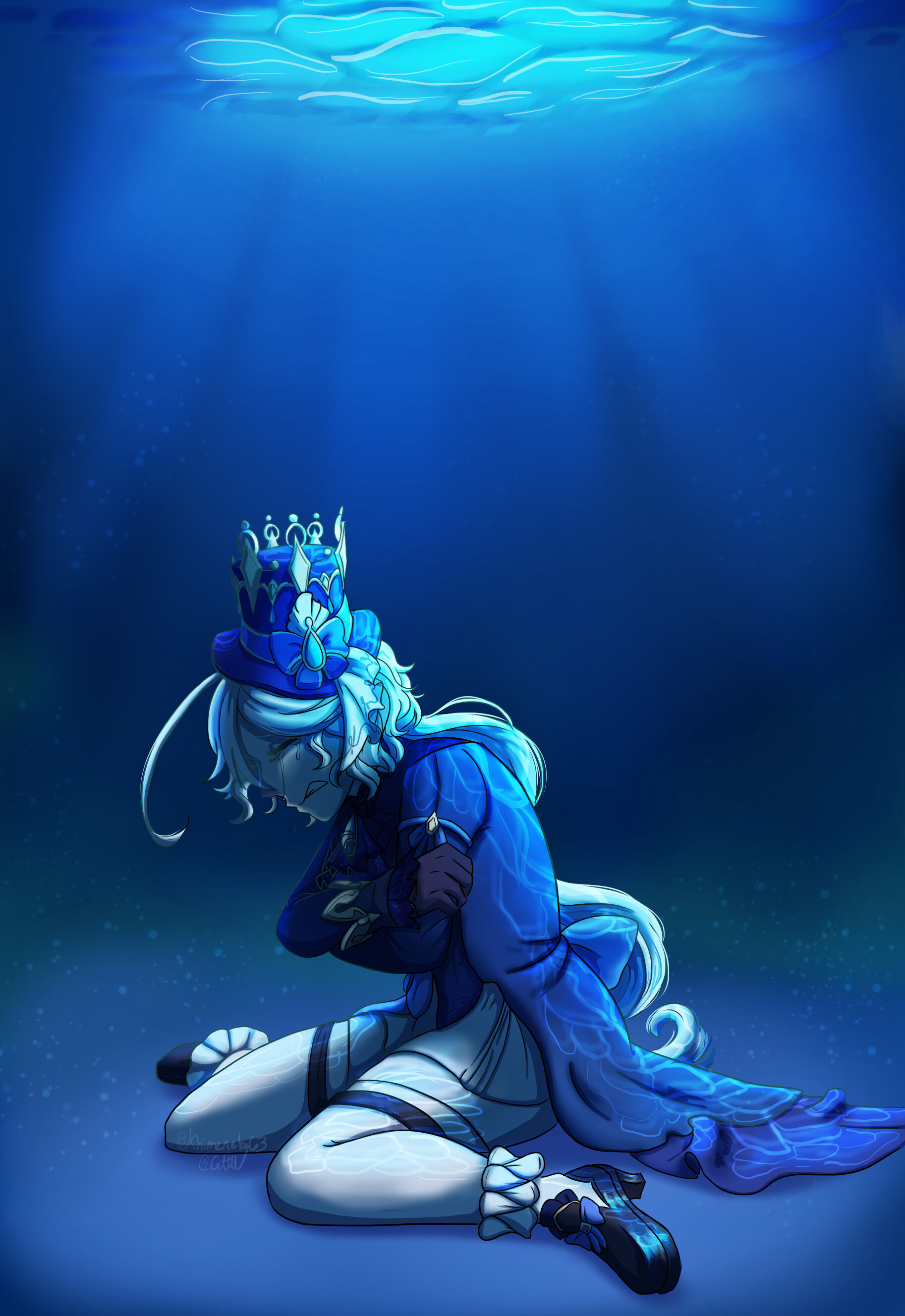 ArtStation - Drowning Archon // Illustration