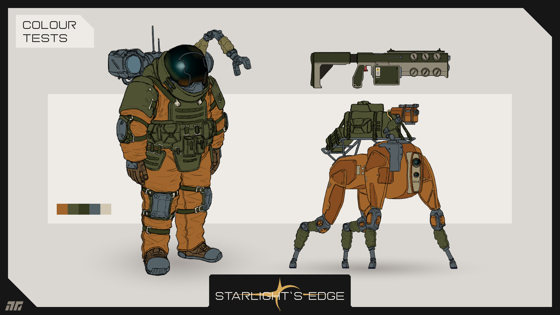 ArtStation - Character Design for Starlight's Edge