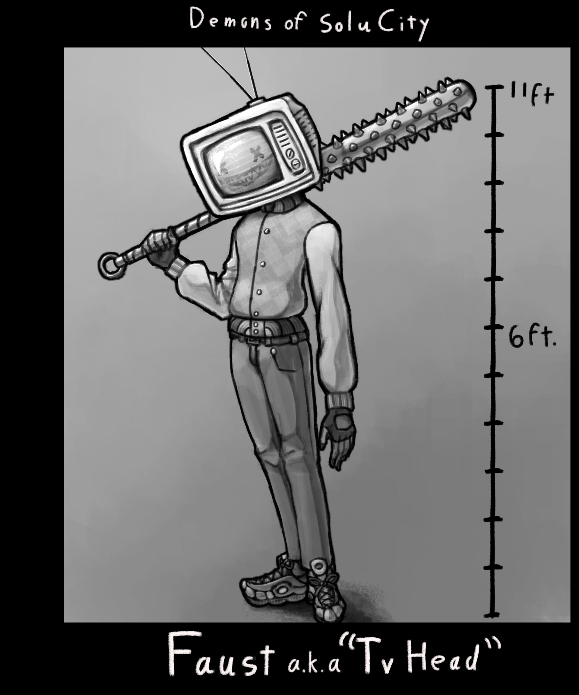 ArtStation - "T.V. Head"