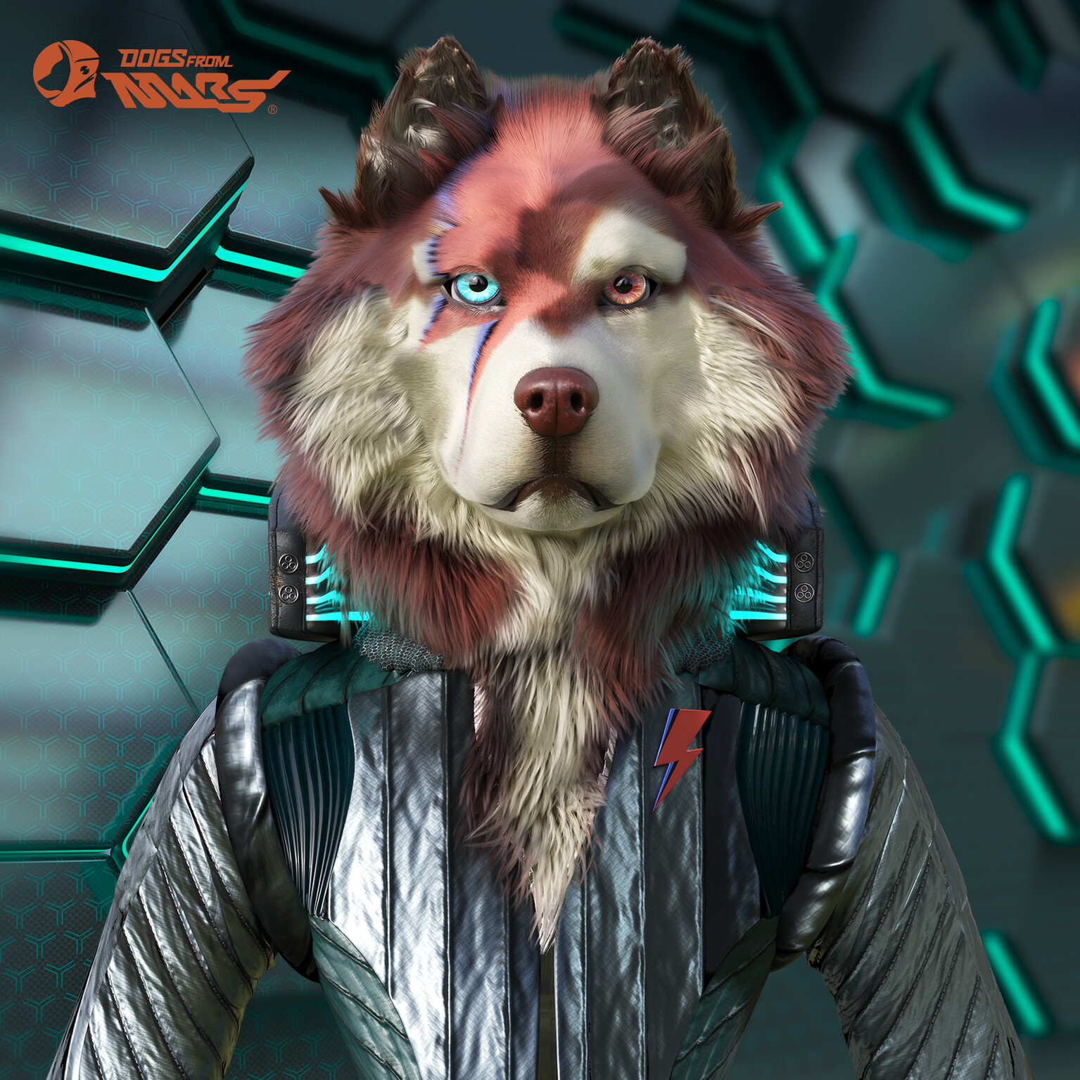 ArtStation - Cyber Husky