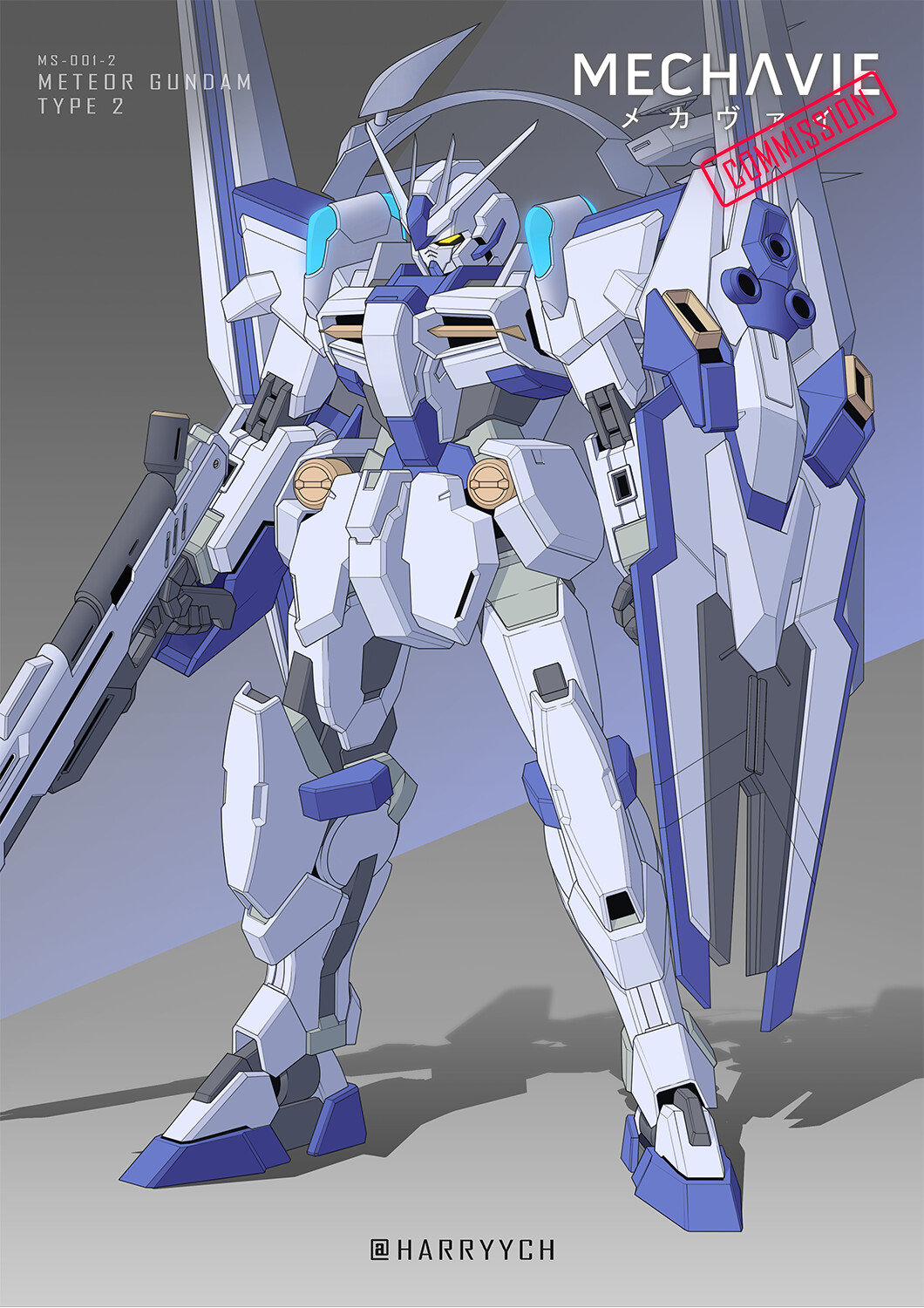 ArtStation - Meteor Gundam Type 2