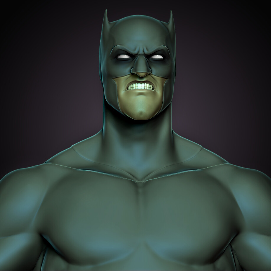 ArtStation - Batman - Curse of the White Knight Collectible