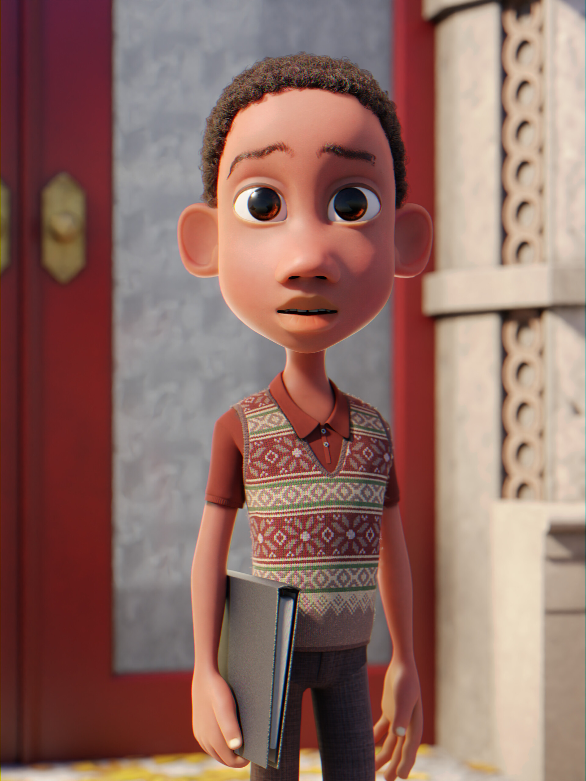 ArtStation - Little dude from across the street