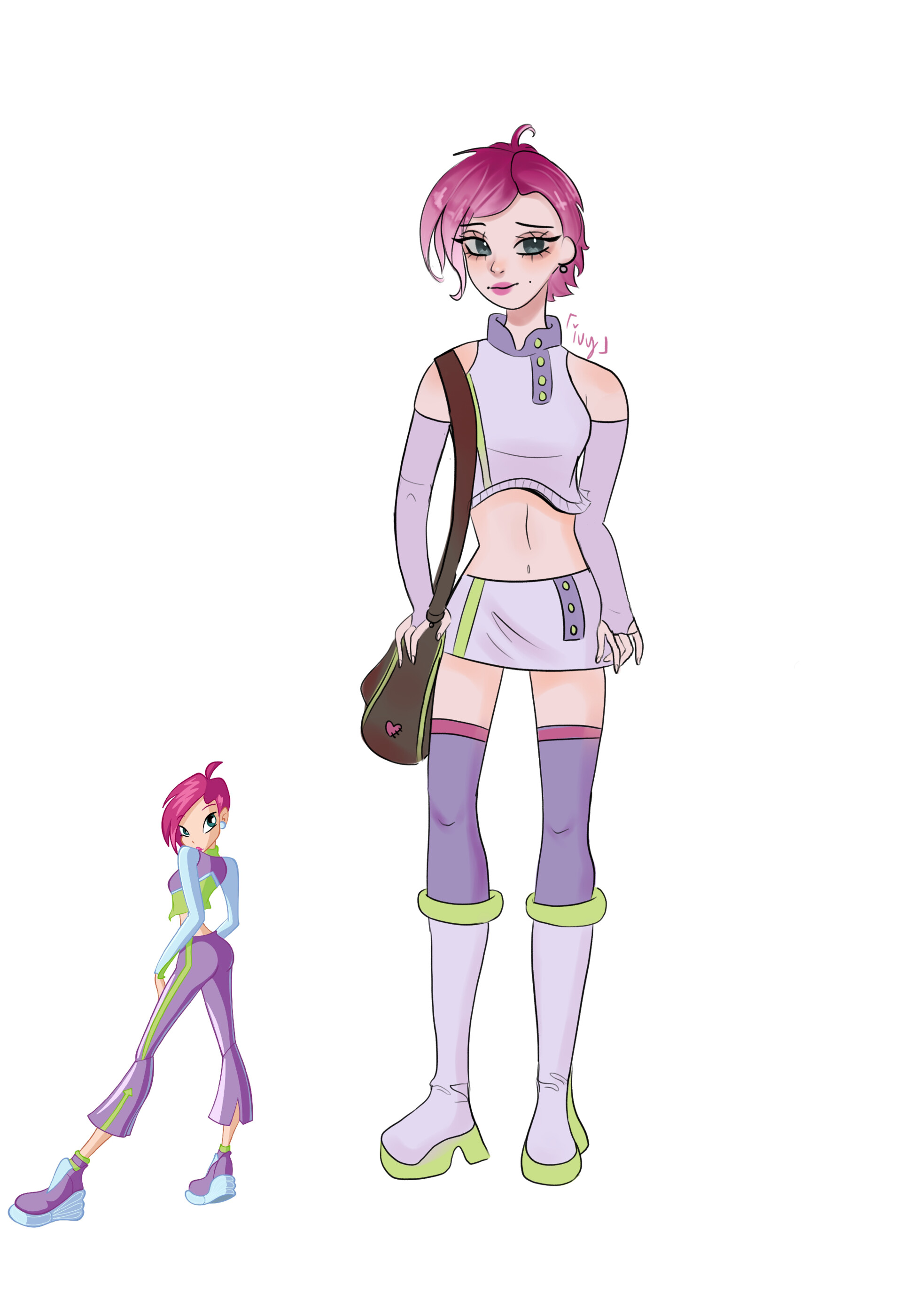 ArtStation - Winx Tecna redesign