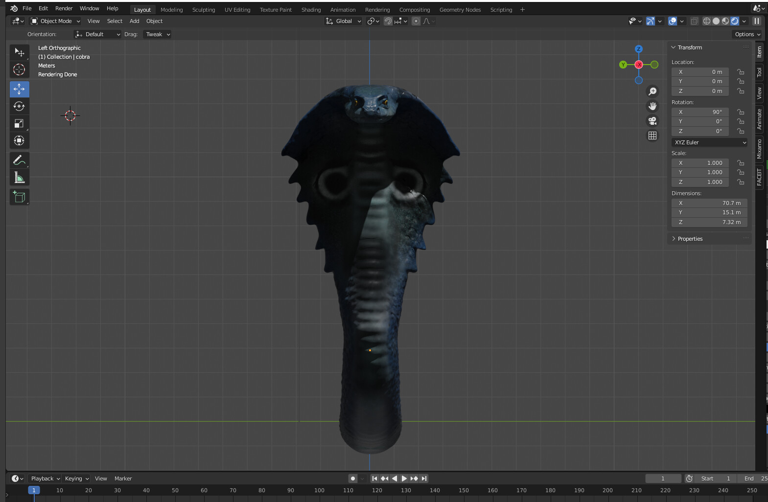 Nishitha Wanigasuriya - Stylized cobra